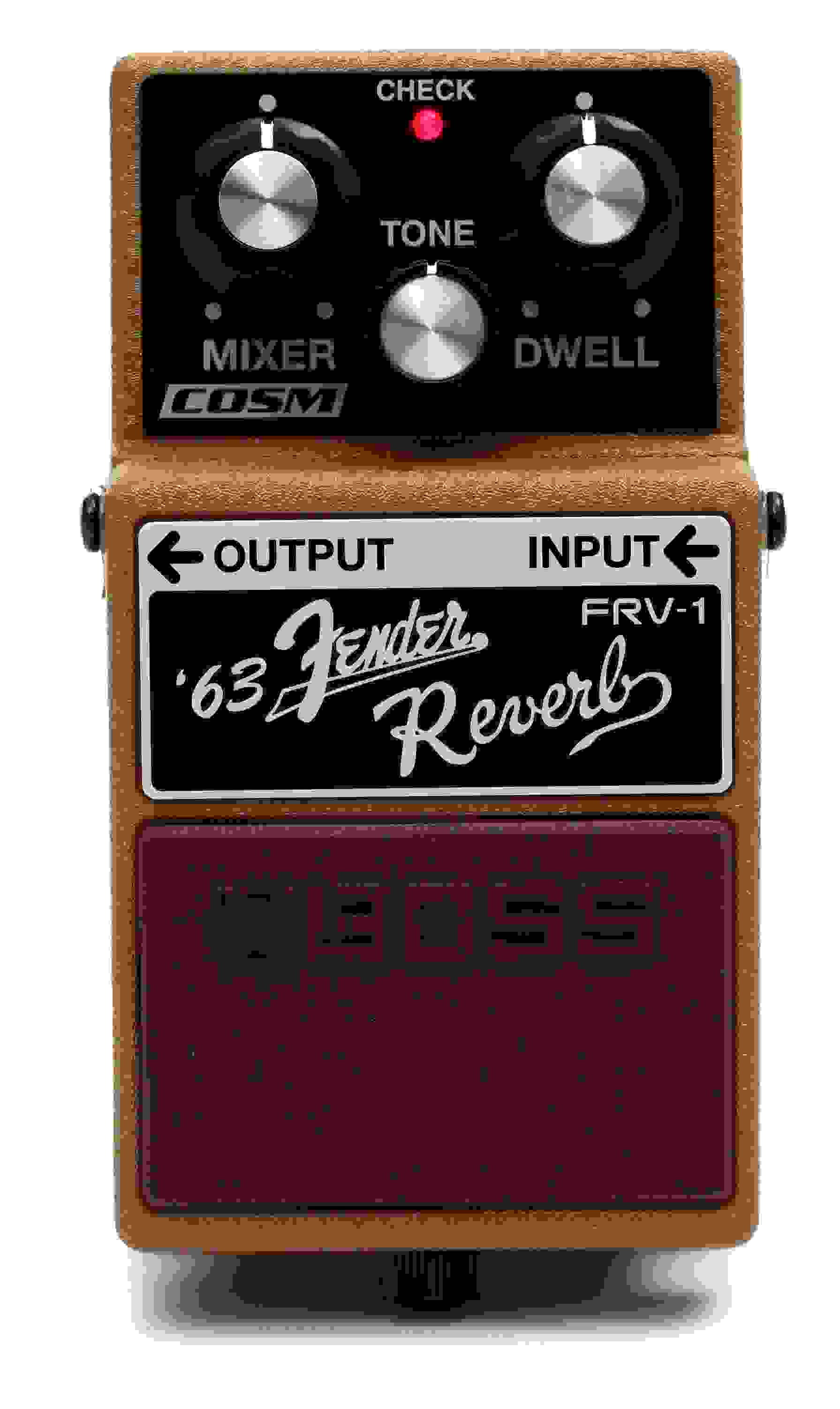 Boss FRV-1 63 Fender Reverb Pedal | Sweetwater