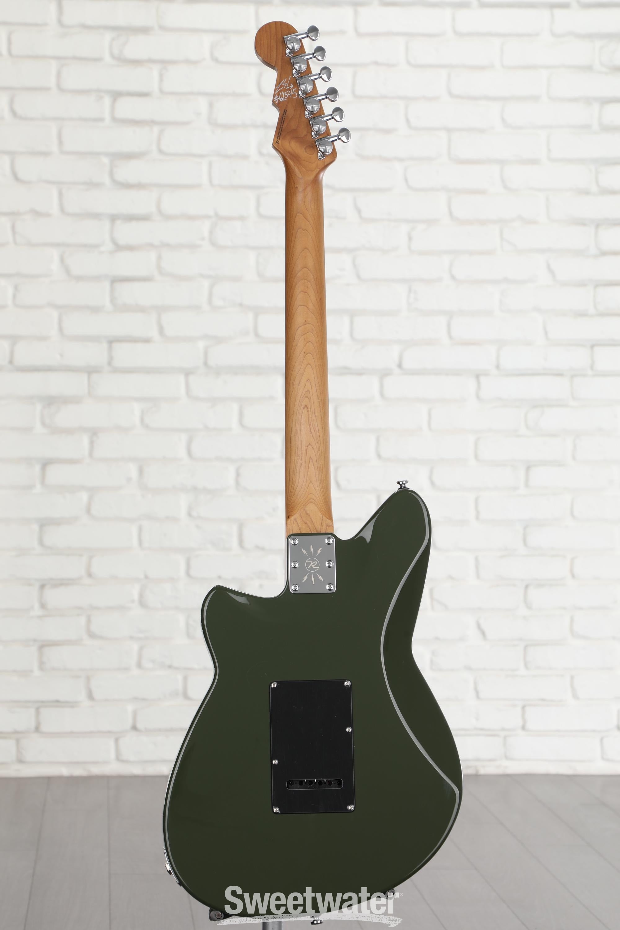 Reverend Jetstream HB Solidbody Electric Guitar - Army Green, Rosewood ...