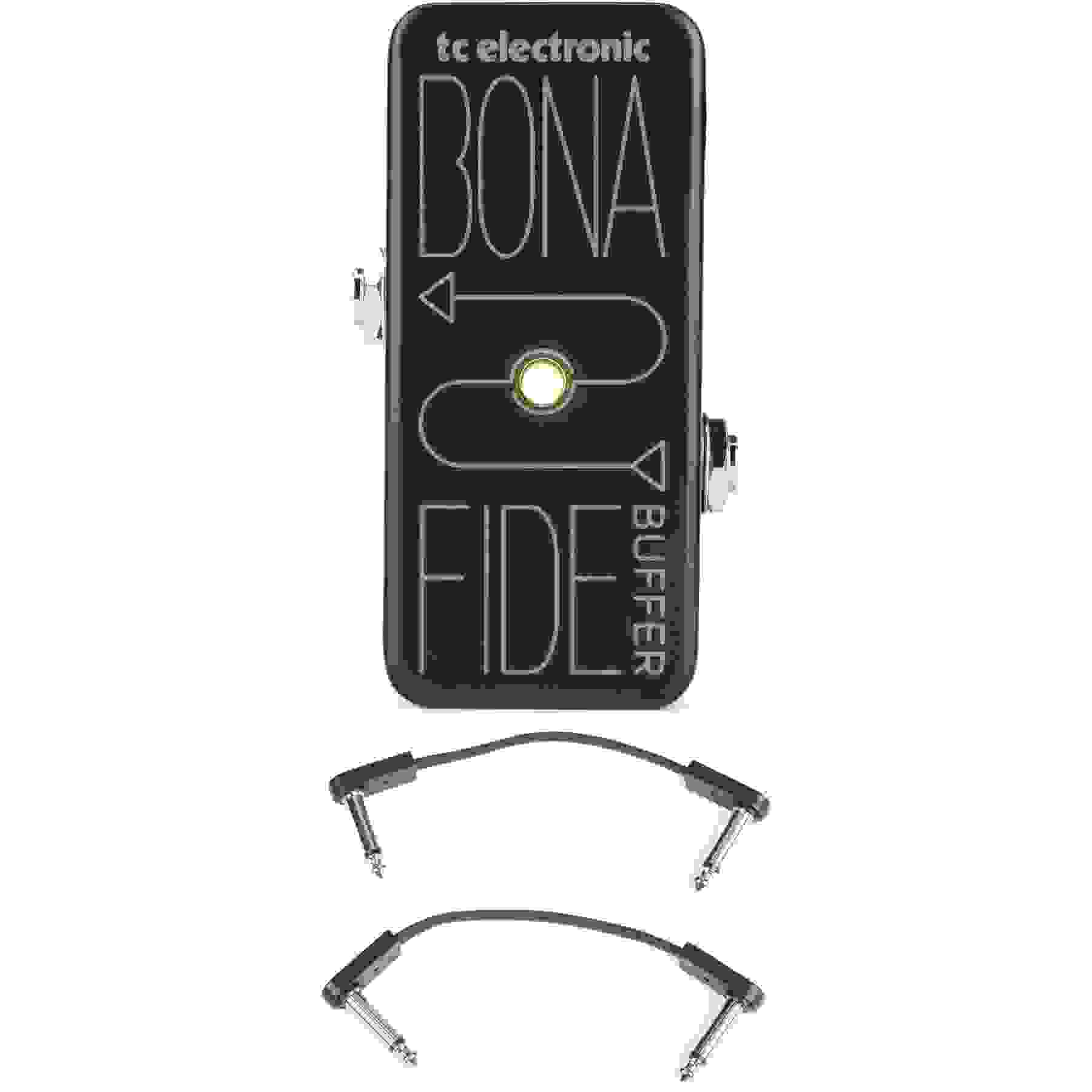 TC Electronic BonaFide Mini Buffer Pedal with EBS Patch Cables | Sweetwater