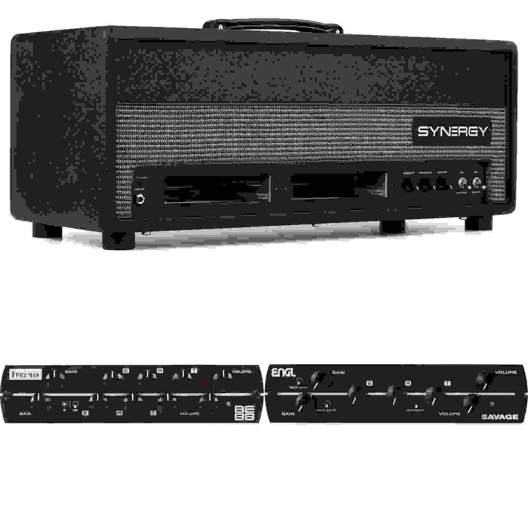 Synergy SYN-50 50-watt 4-channel Tube Head with BE-BB and ENGL Savage ...