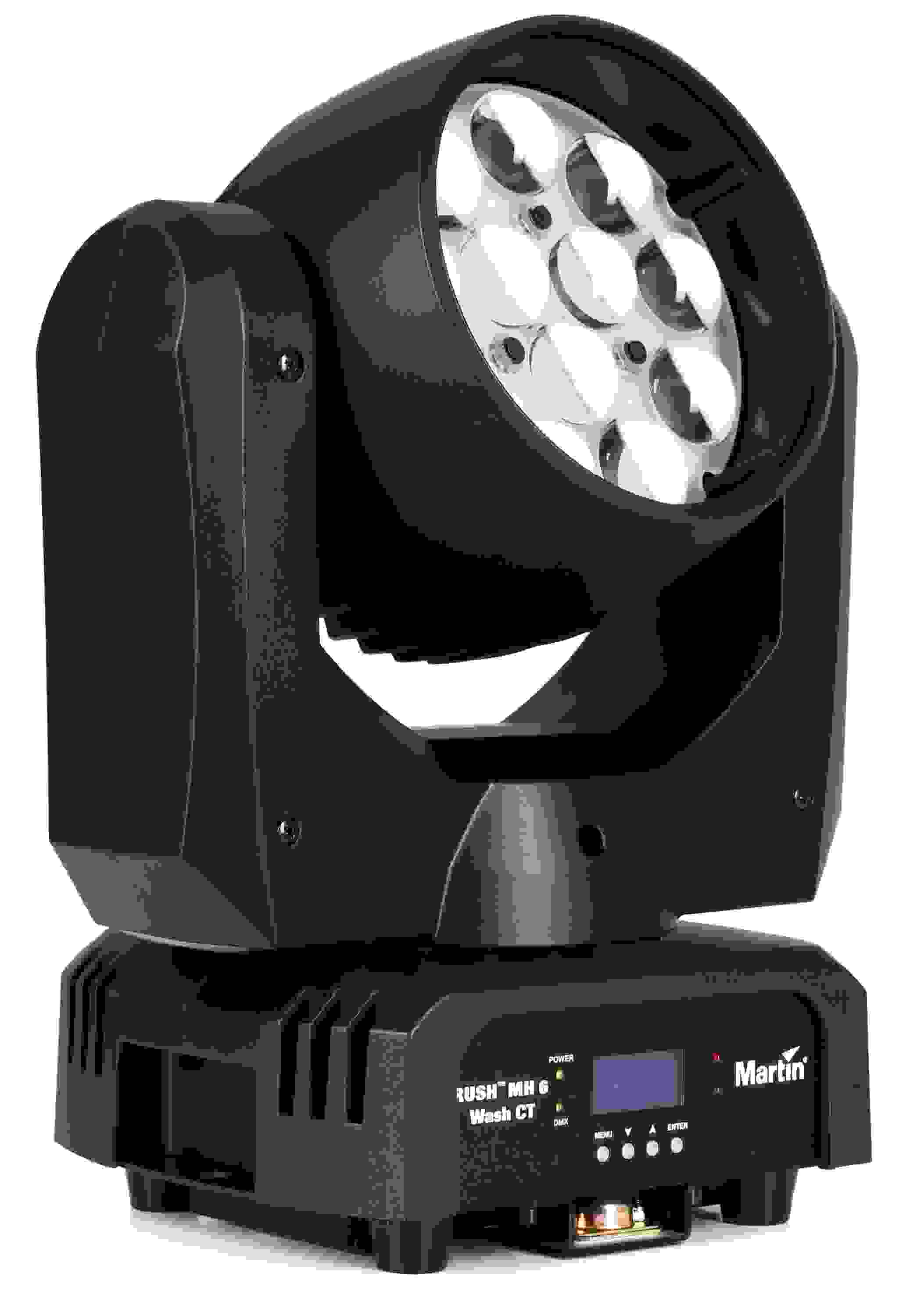 Martin Lighting RUSH MH 6 Wash CT LED WW/CW Moving-Head Wash with Zoom ...