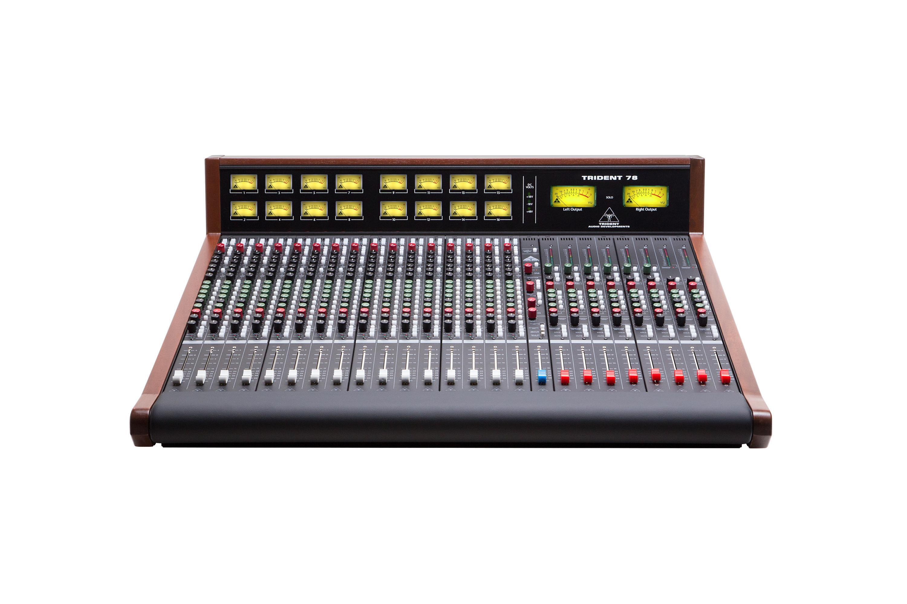 Trident Audio Developments Trident 78 16-channel Analog Mixing Console ...