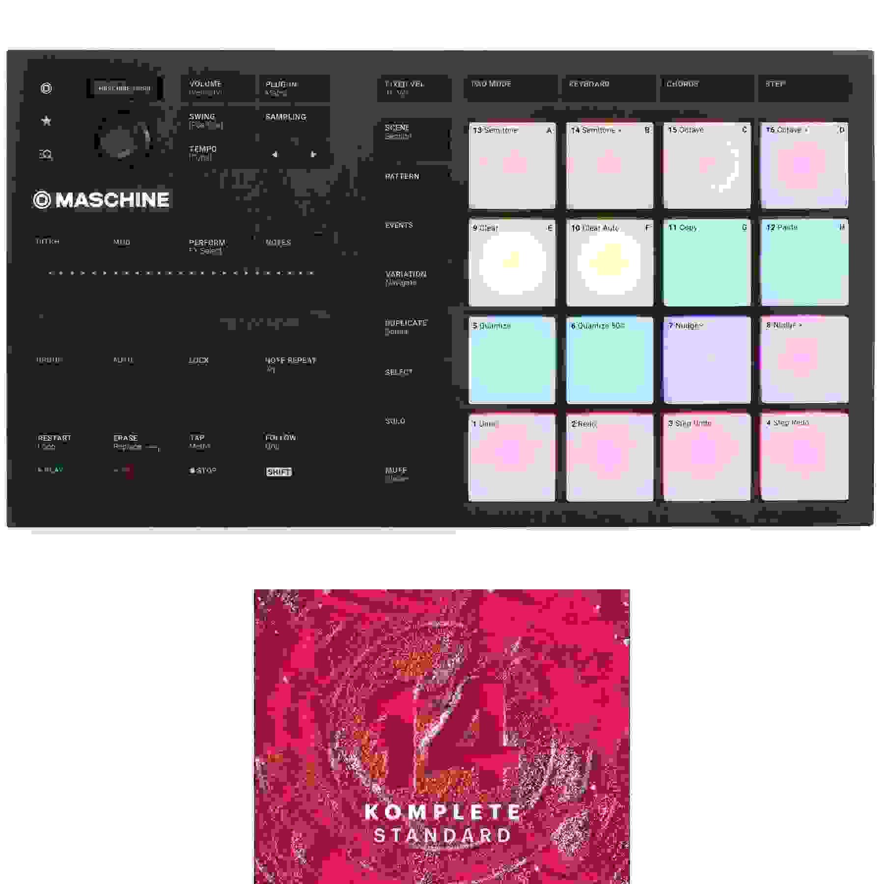 Native Instruments Maschine Mikro MK3 Production and Performance System ...