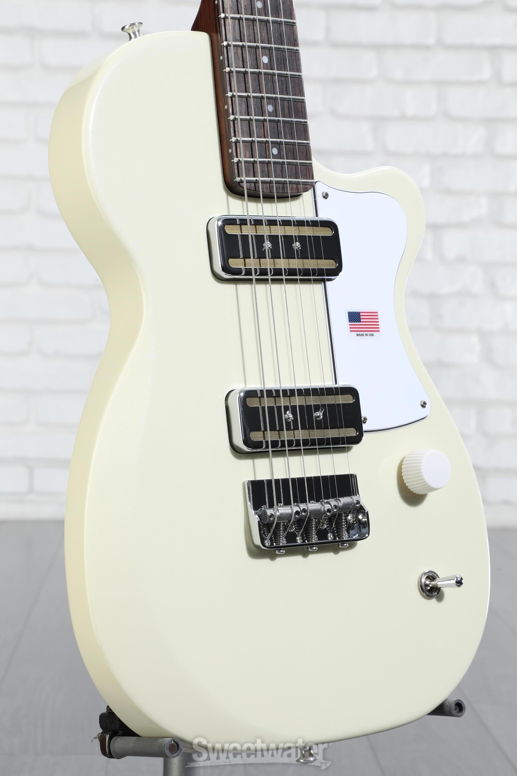 Harmony Juno Electric Guitar - Pearl White with Rosewood Fingerboard ...