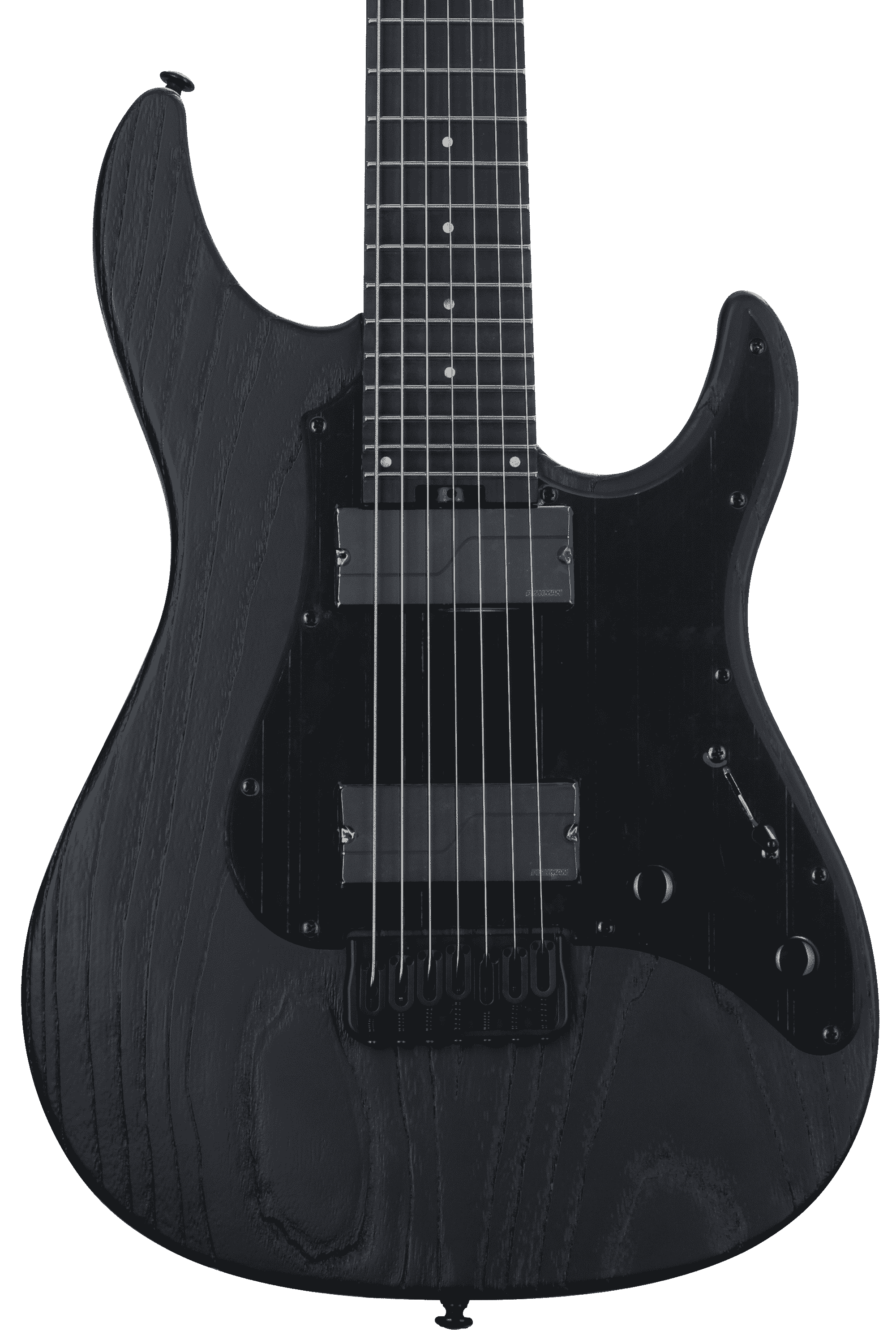 ESP LTD SN-1007 HT Baritone Electric Guitar - Black Blast | Sweetwater