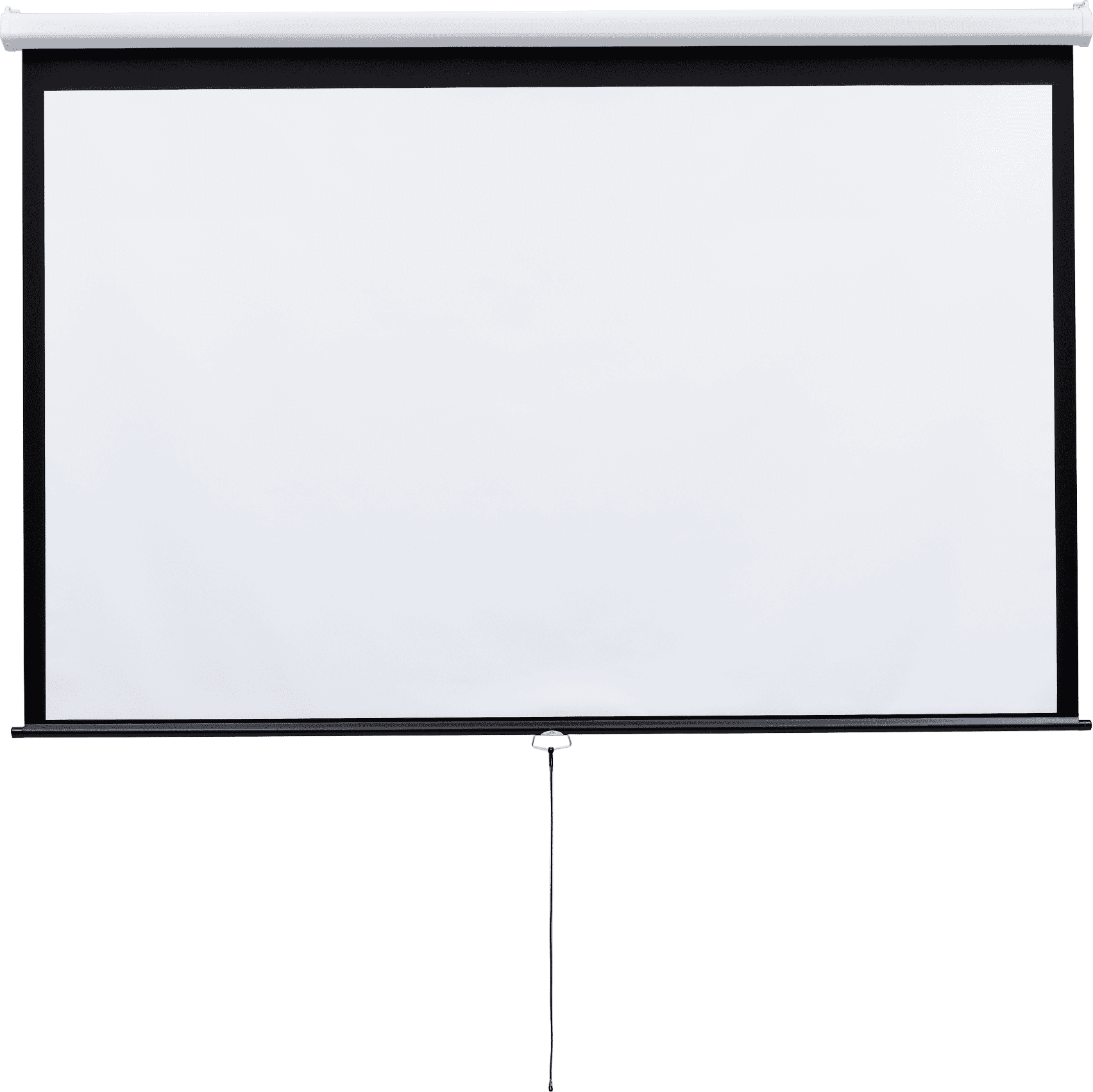 Draper Luma 2 16:10 Manual 113-inch Pull Down Screen - Matte White ...