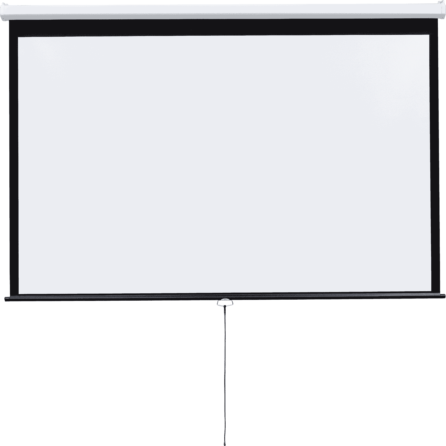 Draper Luma 2 16:10 Manual 165-inch Pull Down Screen - Matte White ...