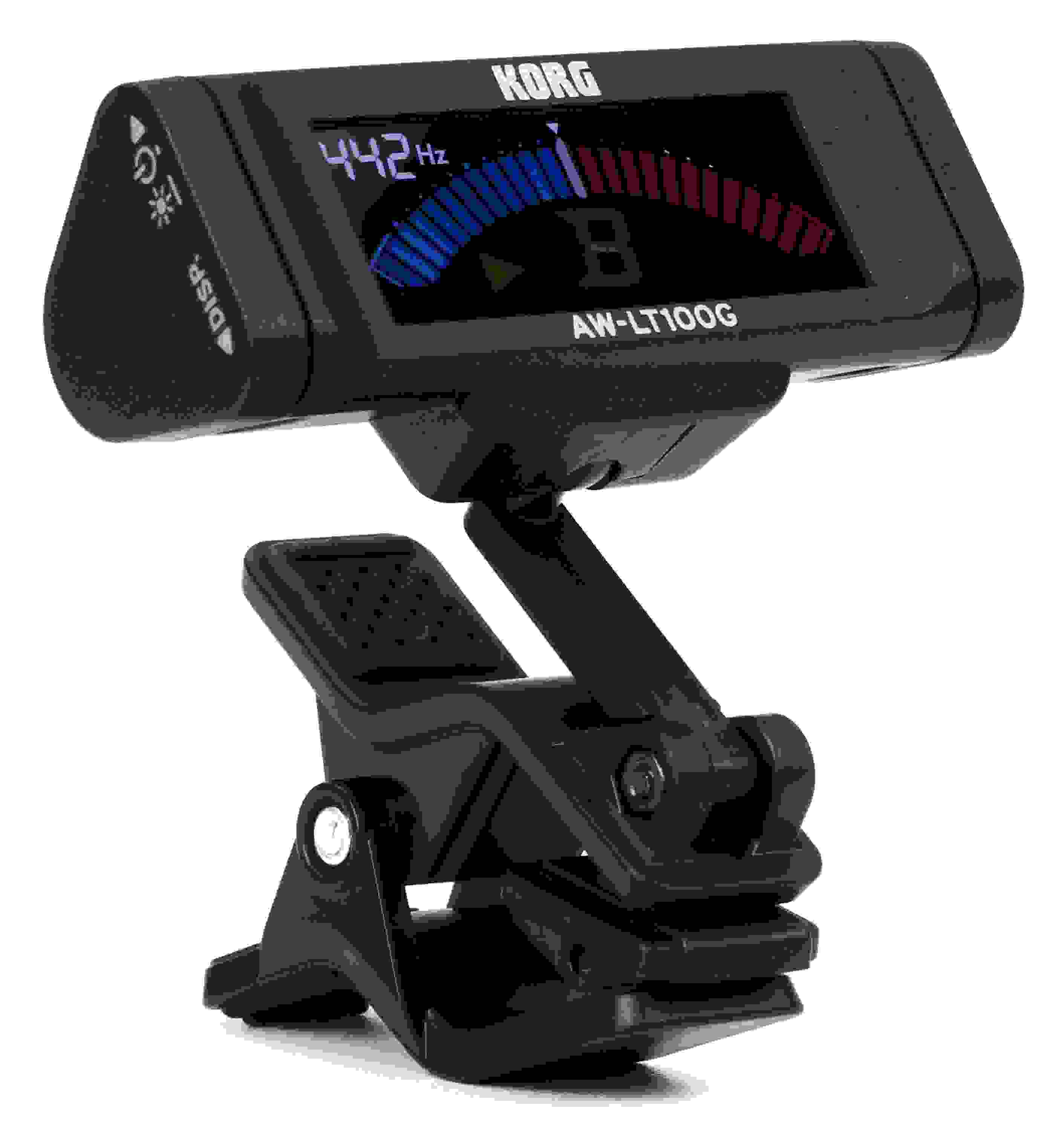 Korg AW-LT100 Clip-on Guitar Tuner | Sweetwater