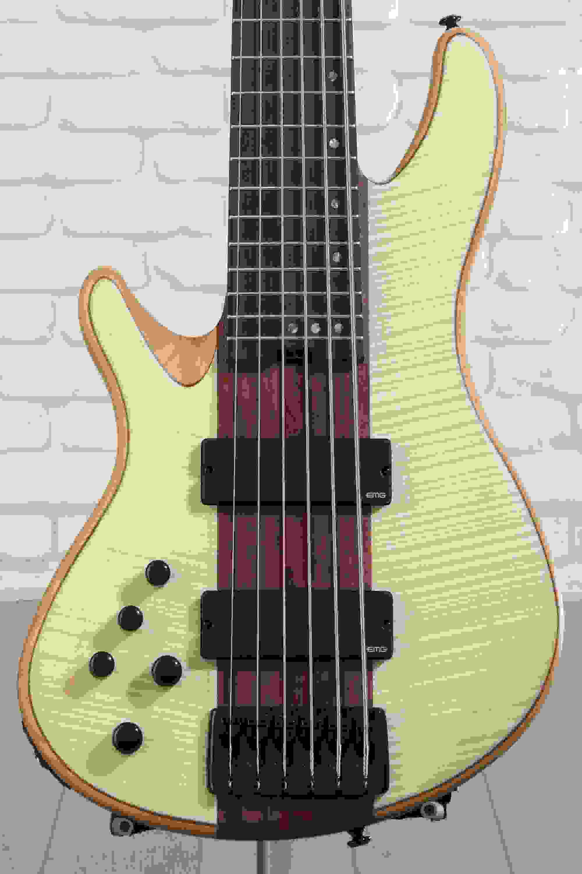 Schecter Charles Berthoud CB-6 Signature Left-handed Bass Guitar ...