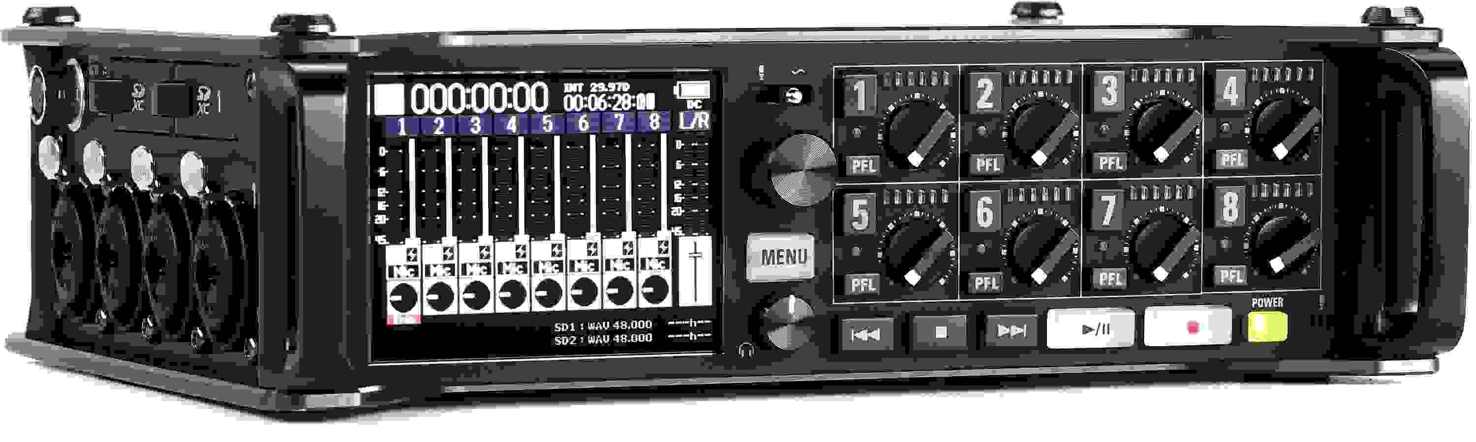 Zoom F8n Pro Multitrack Field Recorder | Sweetwater