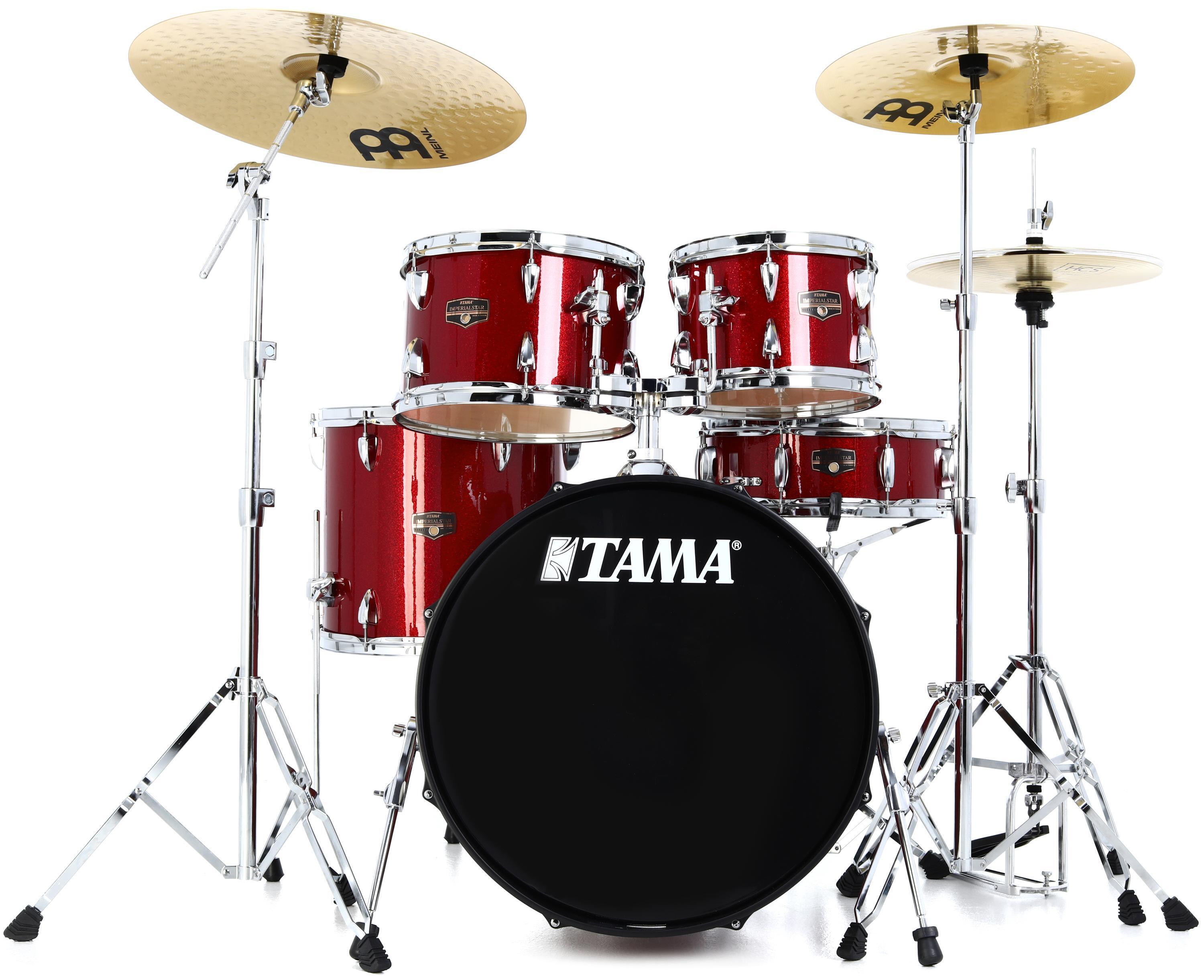 Tama Imperialstar IE50C 5-piece Complete Drum Set with Snare Drum and ...