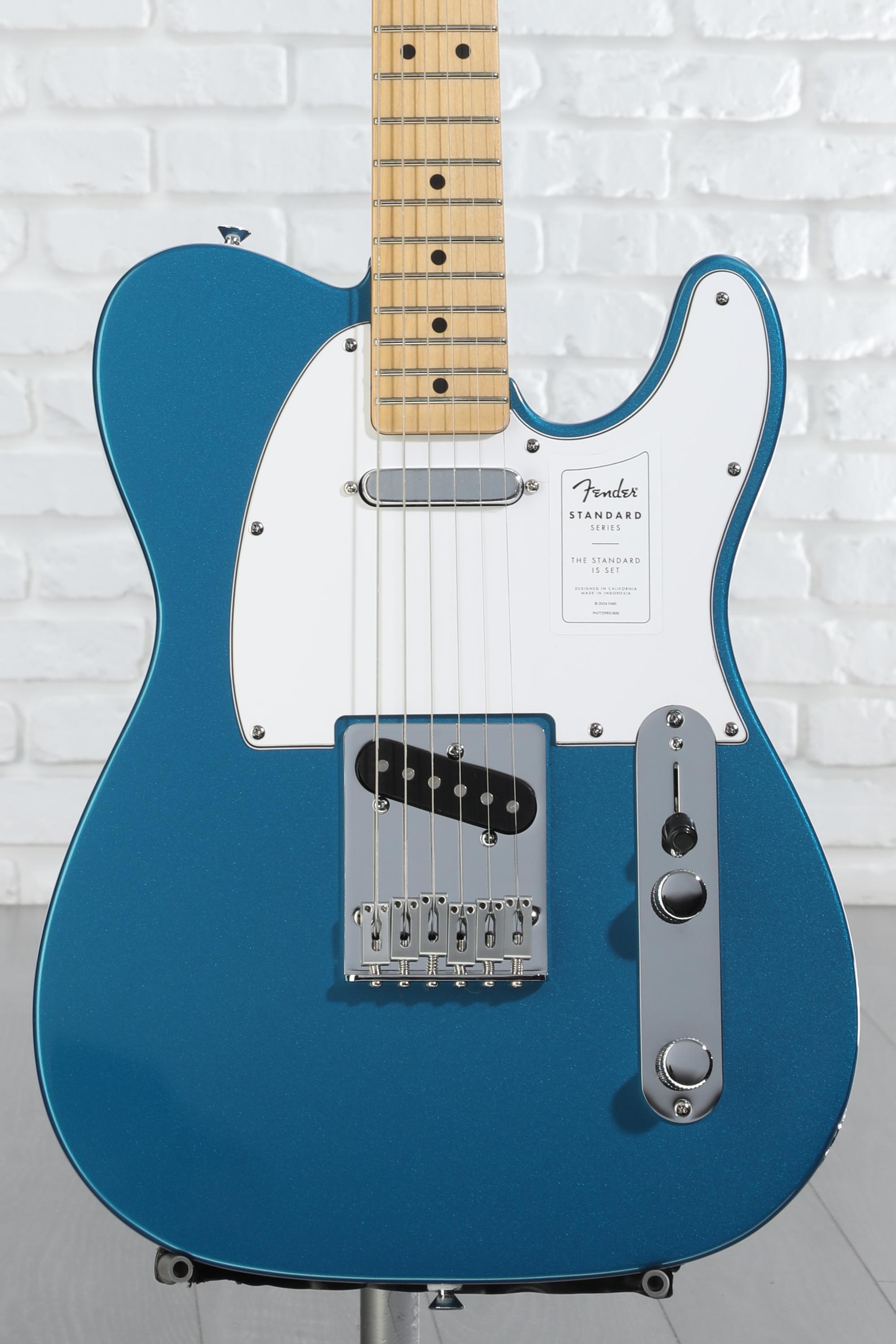 Fender Standard Telecaster Electric Guitar - Aqua Marine Metallic ...