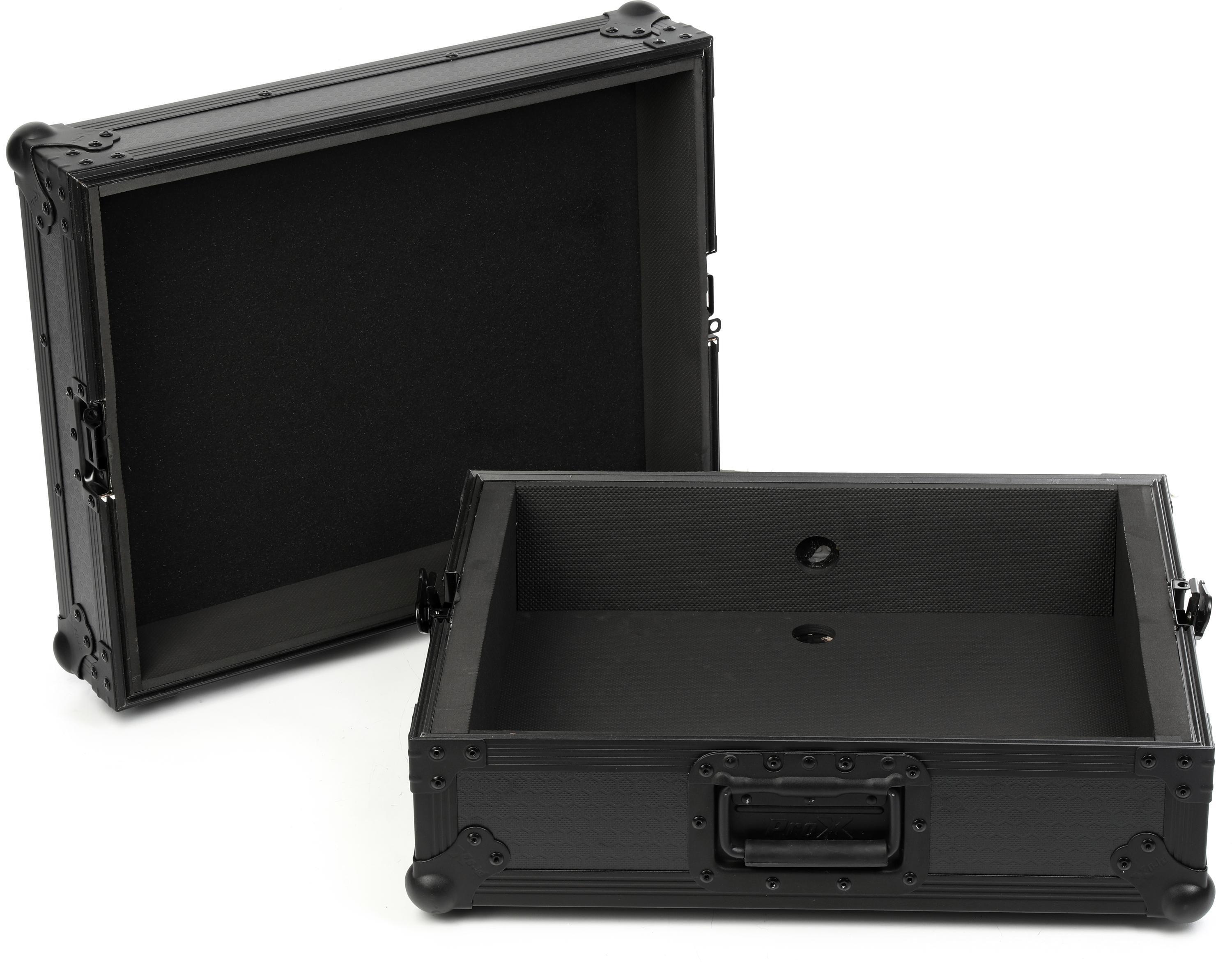 ProX T-TTBL Universal Turntable Flight Case - Black on Black | Sweetwater