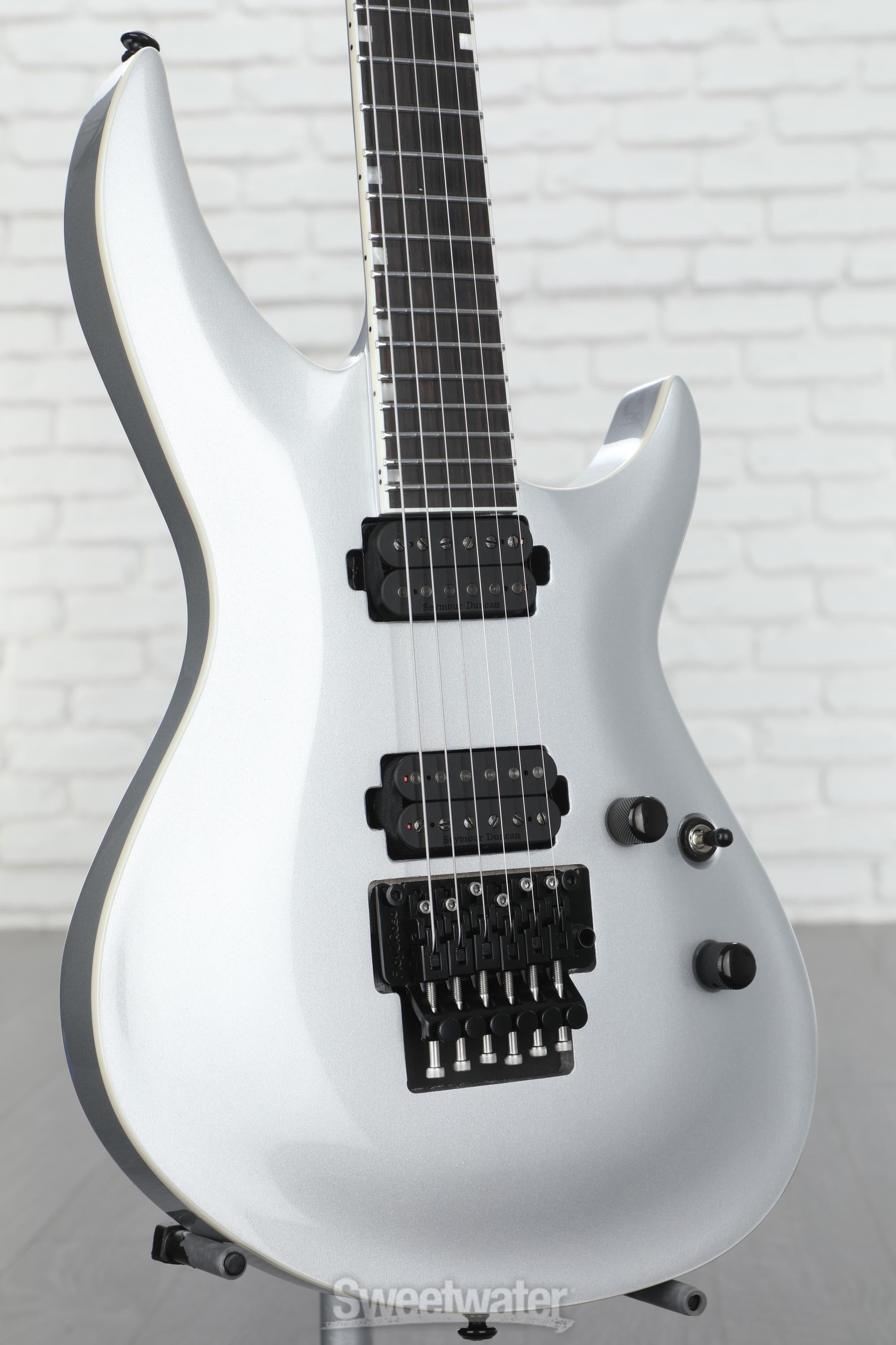 ESP LTD H3-1000FR Solidbody Electric Guitar - Metallic Silver | Sweetwater