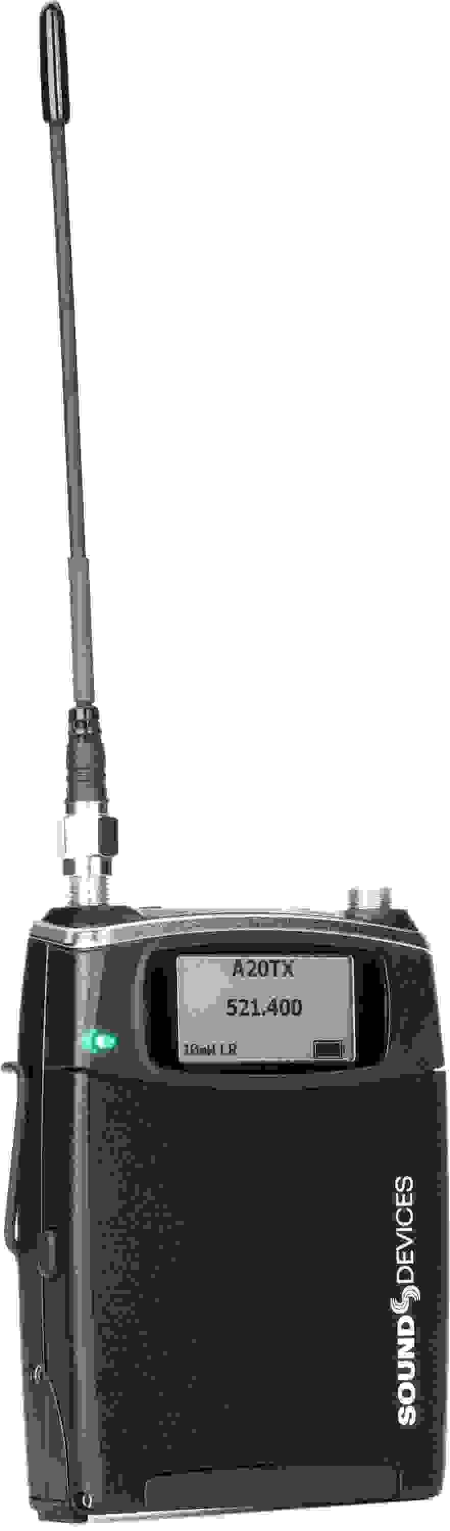 Sound Devices A20-TX Digital Bodypack Transmitter | Sweetwater