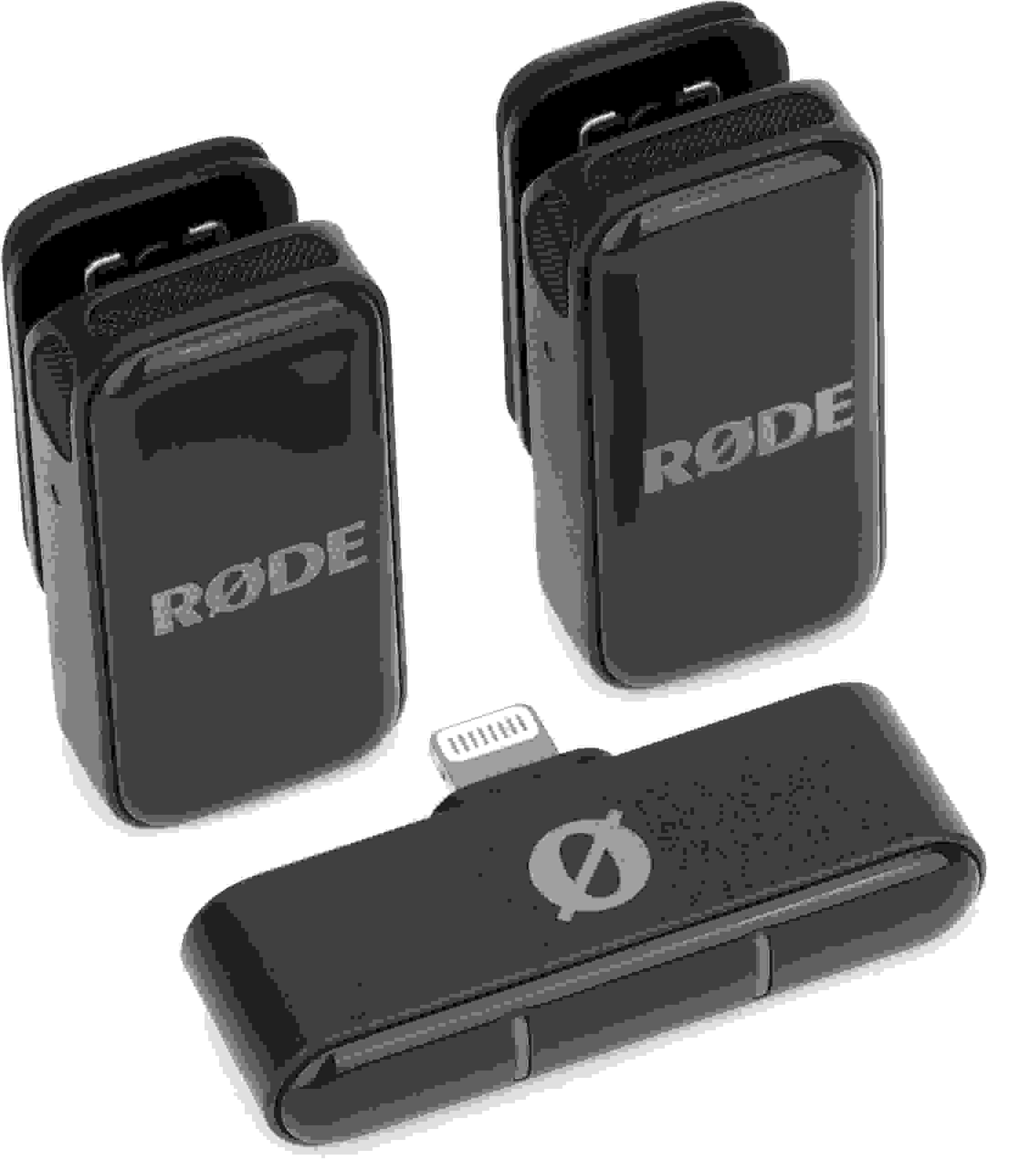Rode Wireless Micro Microphone Kit - Lightning Connector, Black ...