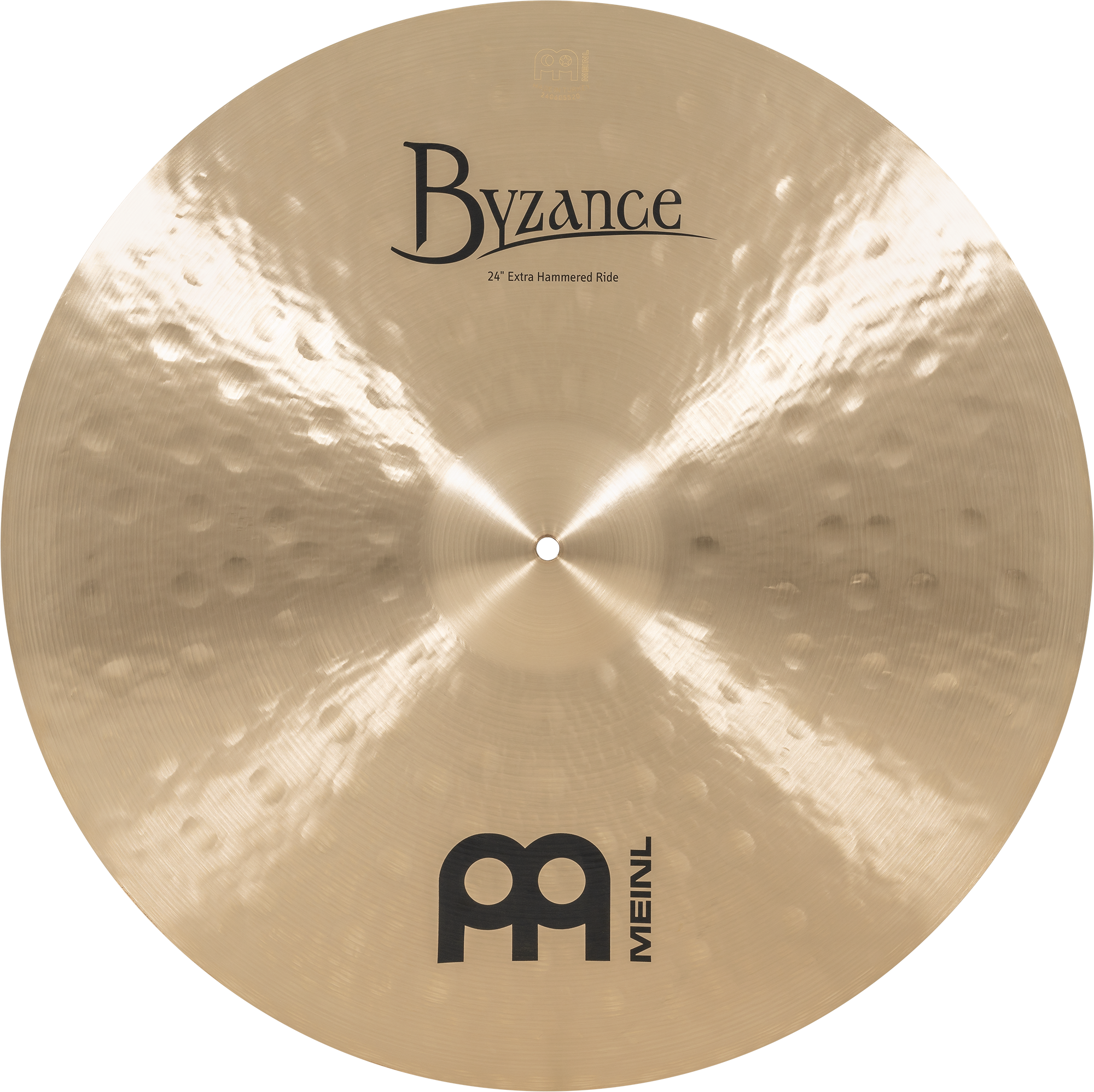 Meinl Cymbals Byzance Extra Hammered Ride Cymbal - 24 inches | Sweetwater