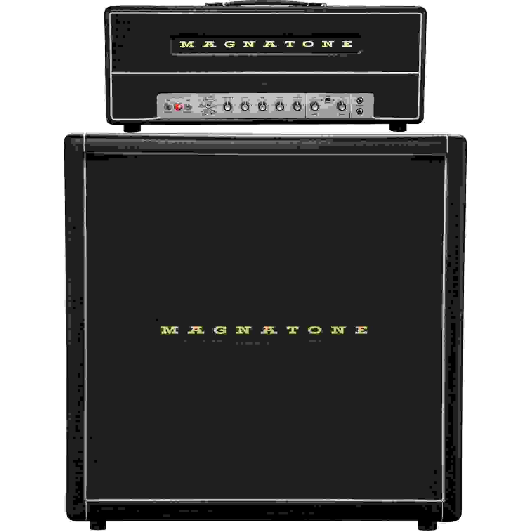 Magnatone SL-100 Slash Signature 100-watt Tube Amplifier Head and 4 x ...