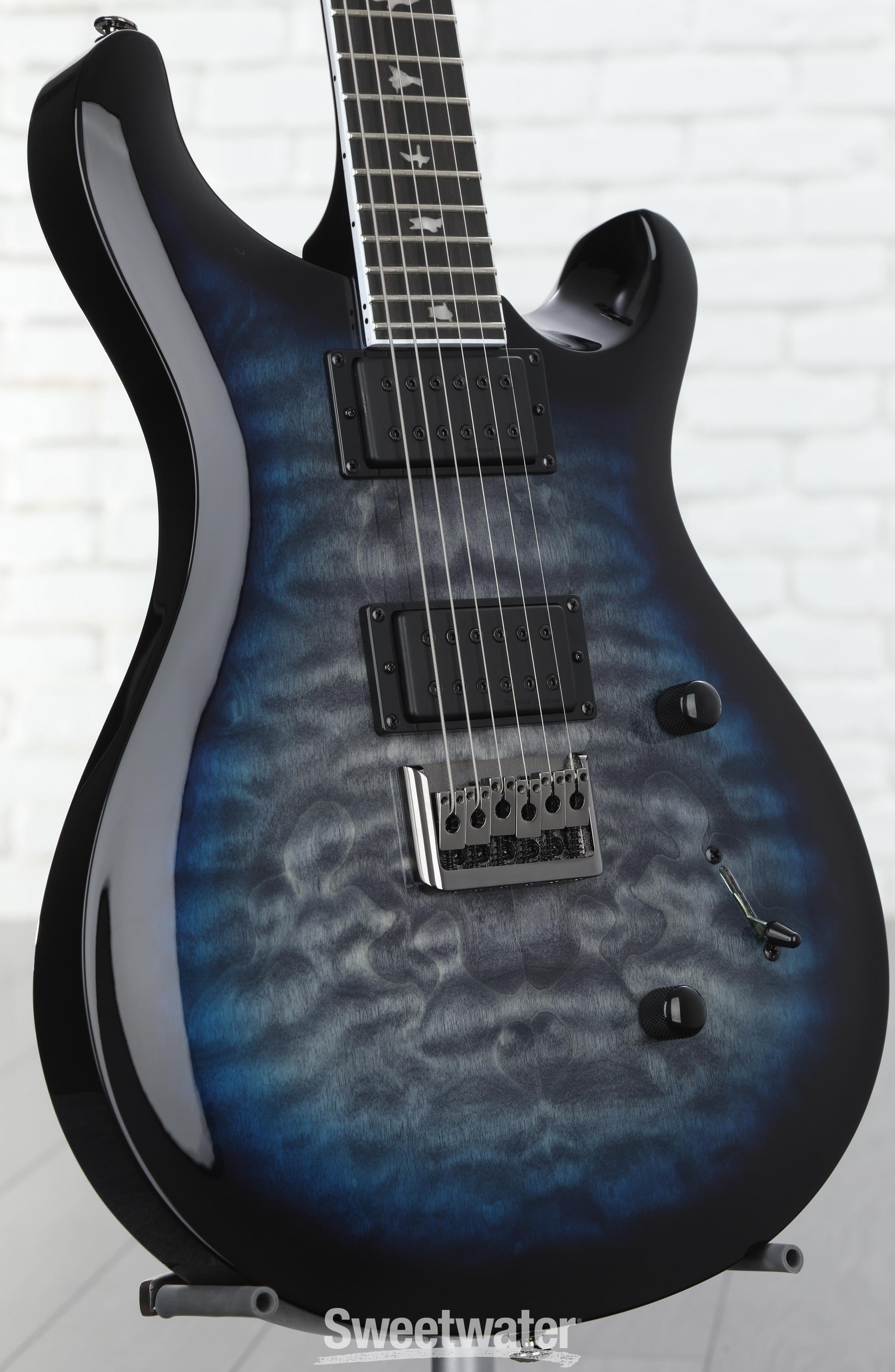 PRS SE Mark Holcomb Signature Electric Guitar - Holcomb Blue Burst ...