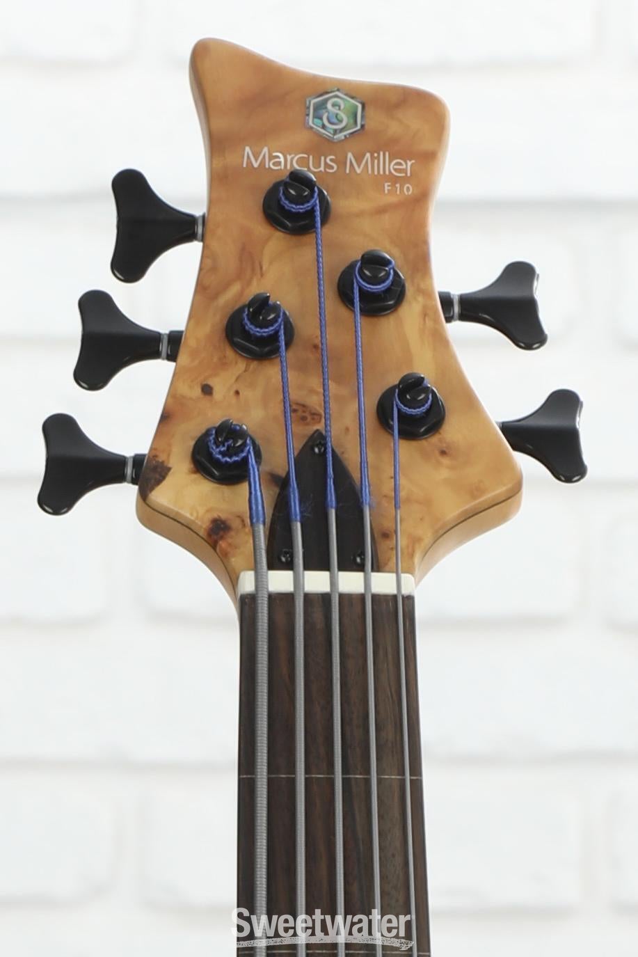 Sire Marcus Miller F10 Fretless 5-string Bass Guitar - Natural Satin ...