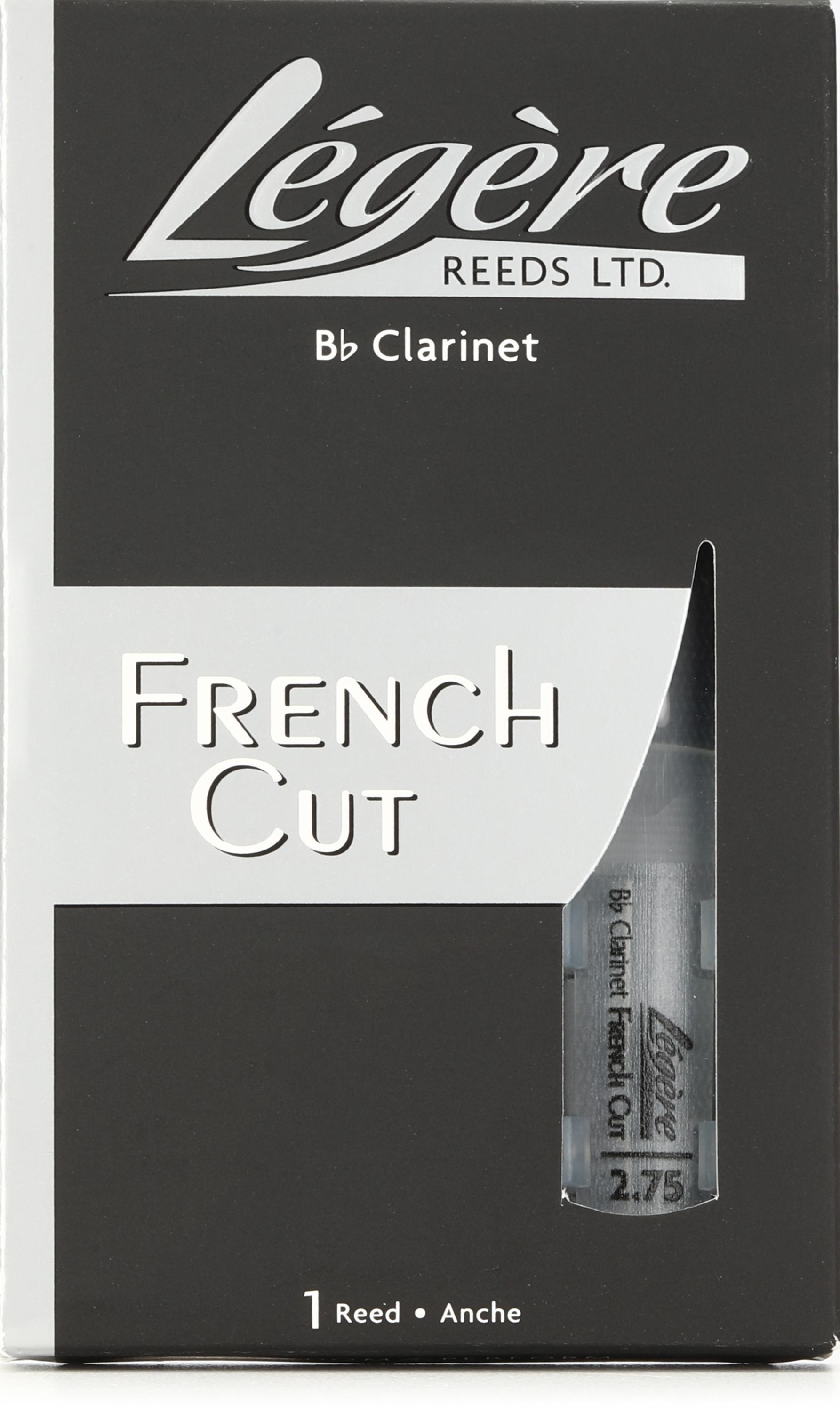 Legere French Cut Bb Clarinet Reed - 2.75 | Sweetwater