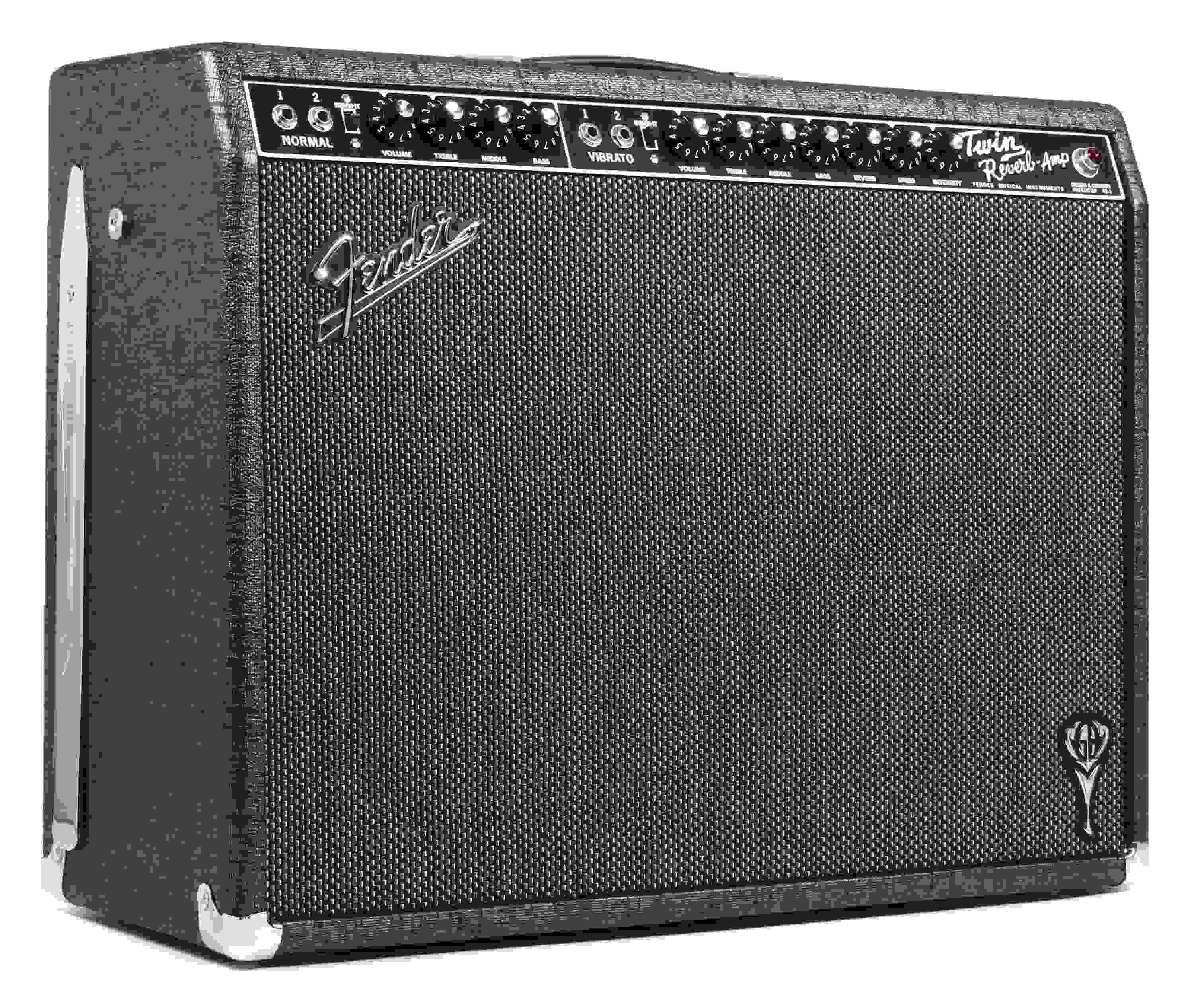 Fender GB George Benson Twin Reverb 2x12-inch 85-watt Tube Combo Amp ...