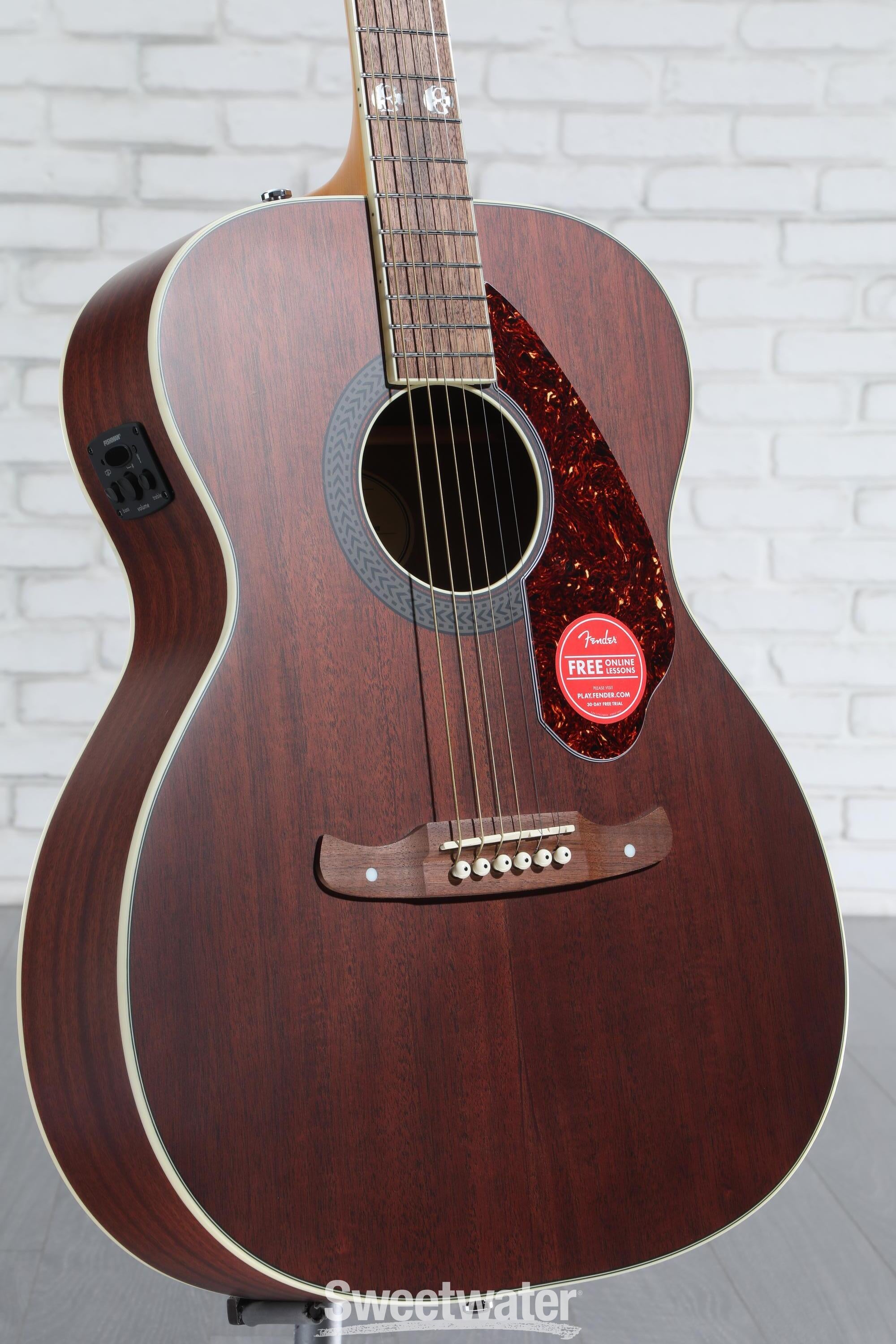 Fender Tim Armstrong Hellcat Acoustic-electric Guitar - Natural with ...