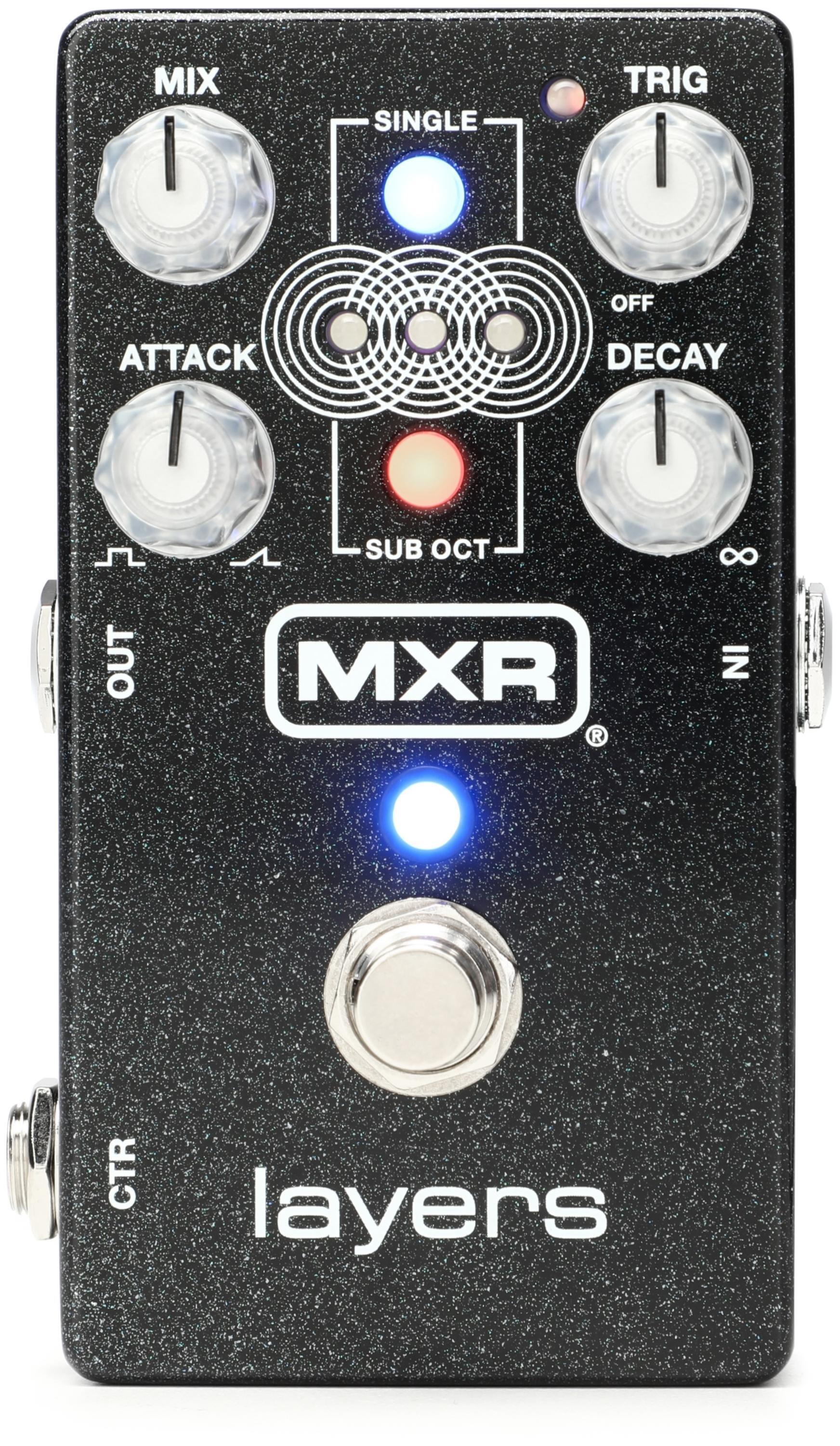 MXR Layers Harmonic Sustain Pedal | Sweetwater