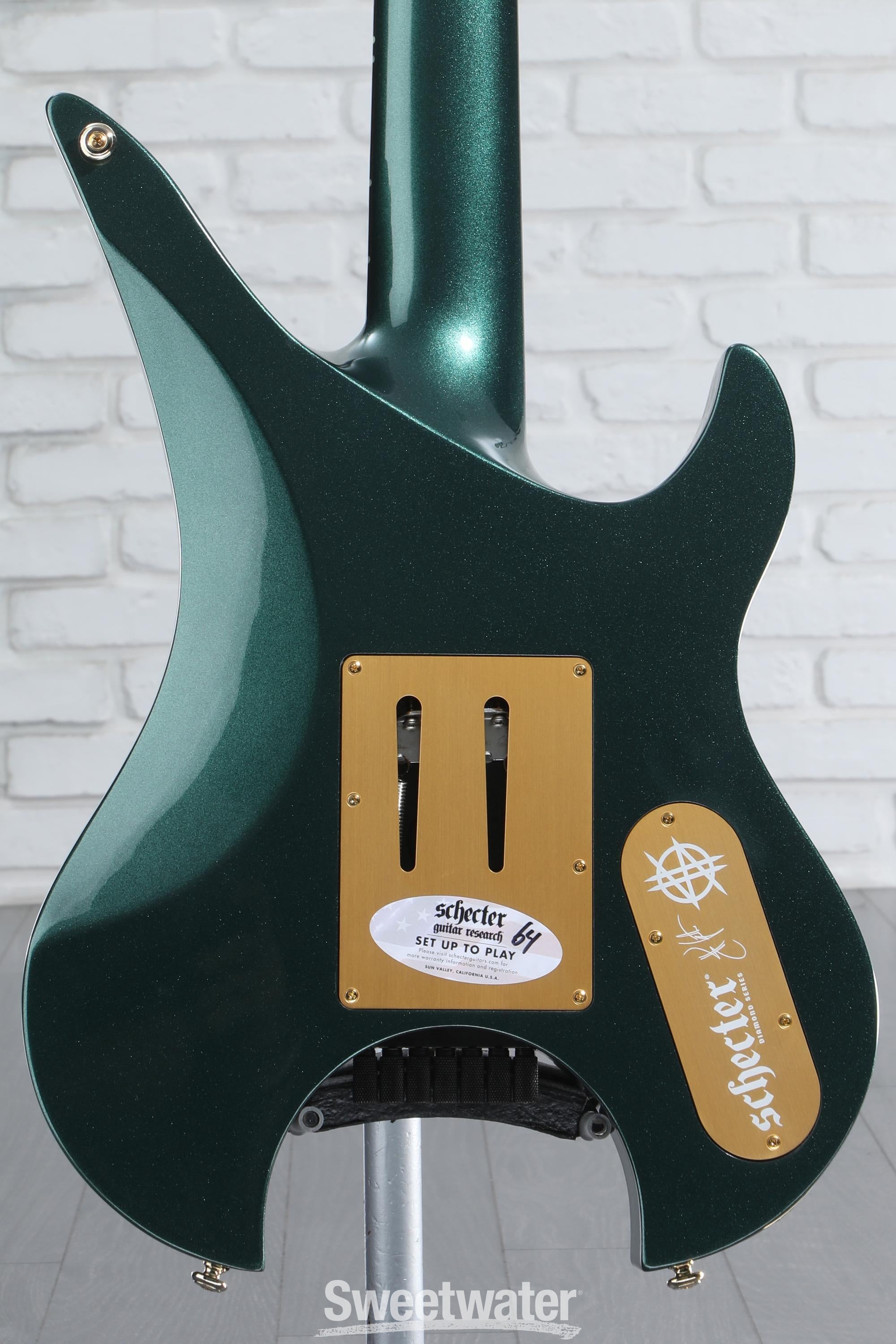 Schecter Synyster Gates Custom-7 TR Signature Headless Left-handed ...