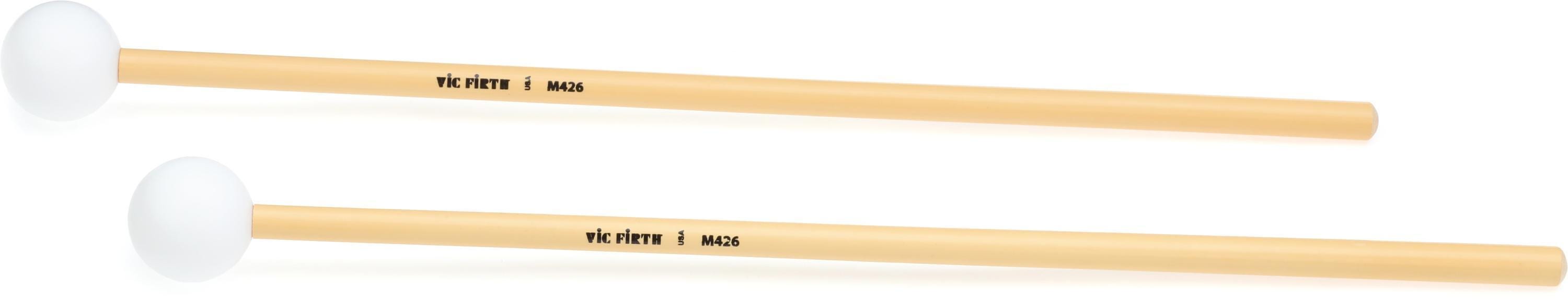 Vic Firth M426 Articulate Series Keyboard Mallets - Round Teflon Core ...