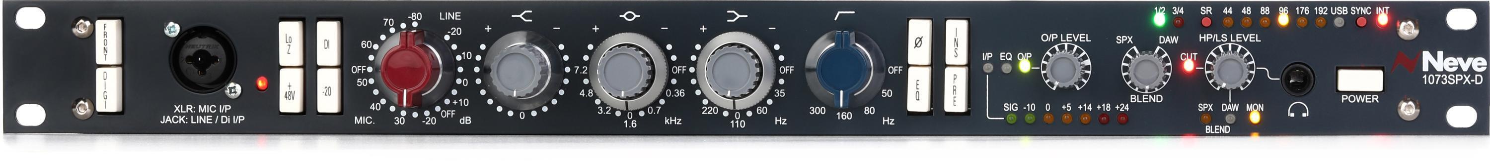 Neve 1073SPX-D Channel Strip USB Audio Interface with ADAT | Sweetwater