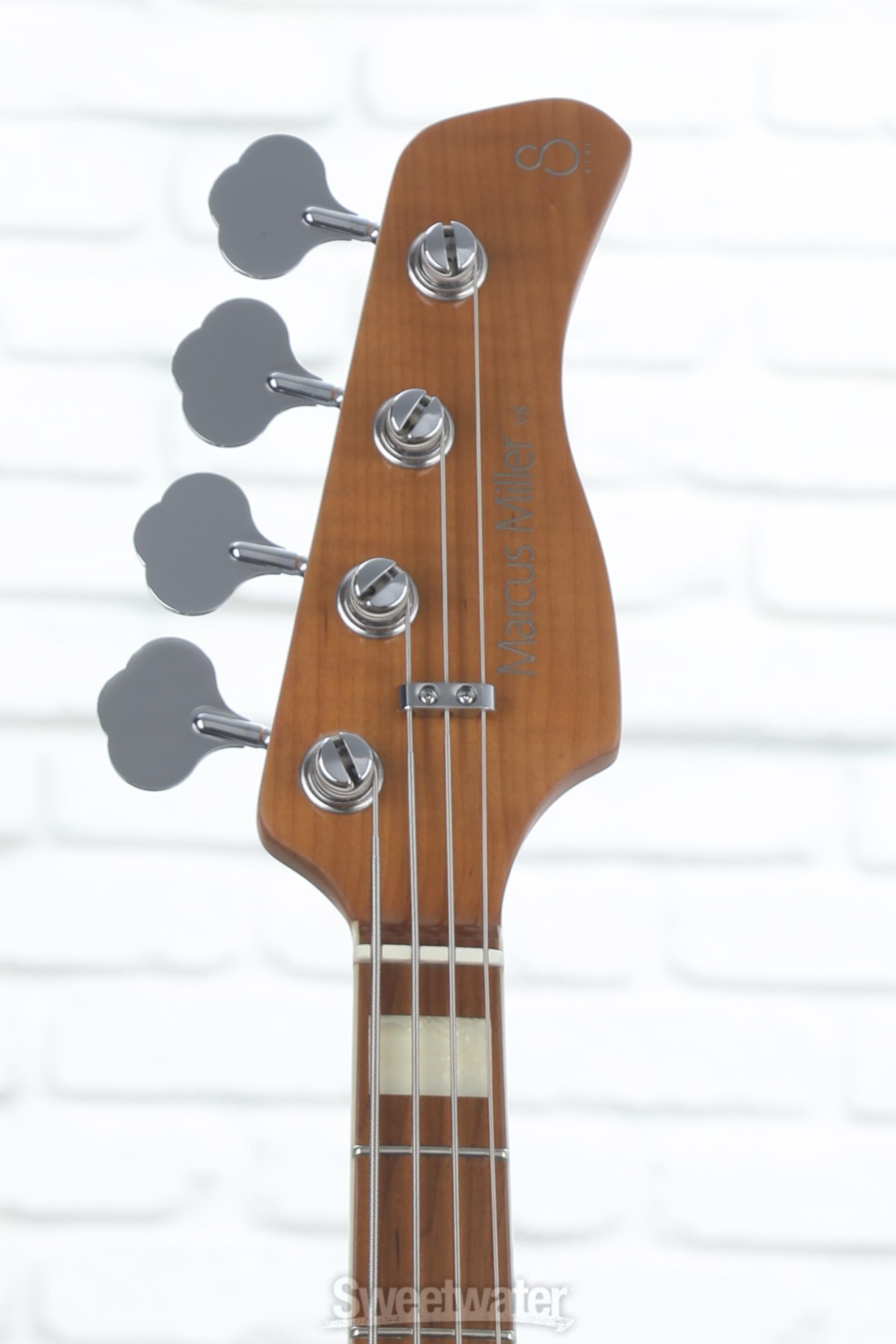 Sire Marcus Miller V8 4-string Bass Guitar - Tobacco Sunburst | Sweetwater