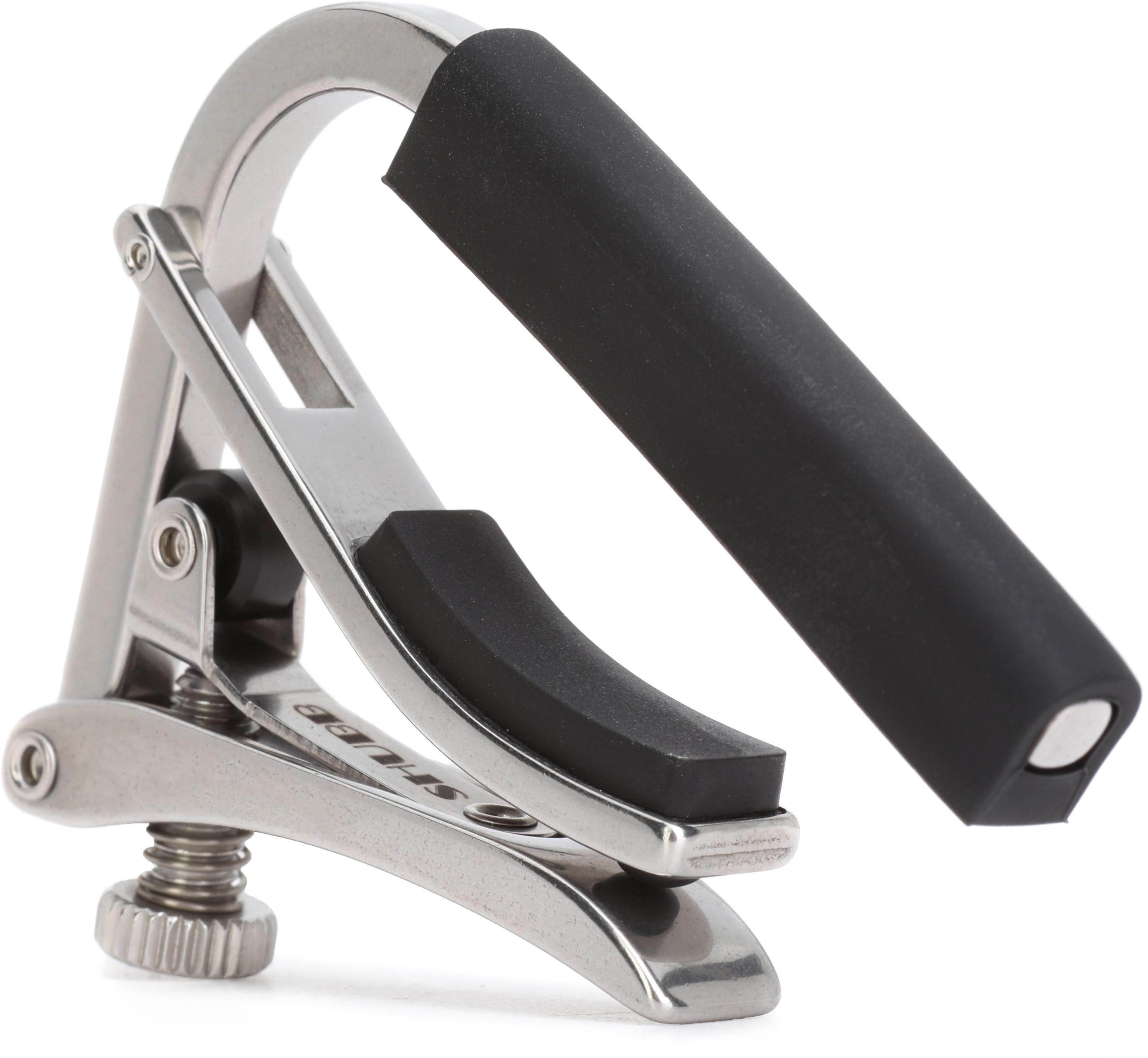 Shubb S1 Deluxe Capo for Steel String Guitar - Silver | Sweetwater