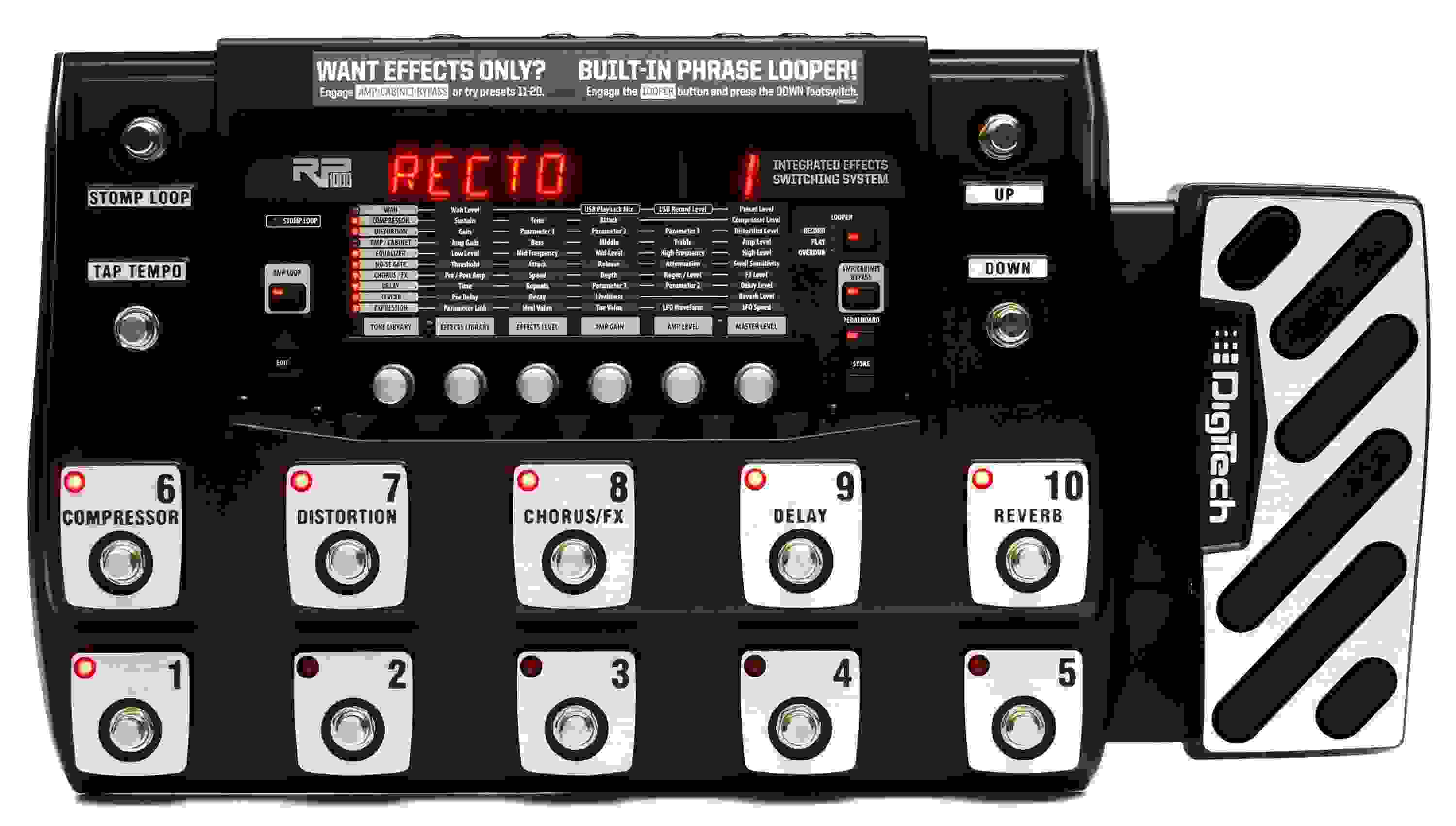 DigiTech RP1000 Modeling Multi-FX Pedal | Sweetwater
