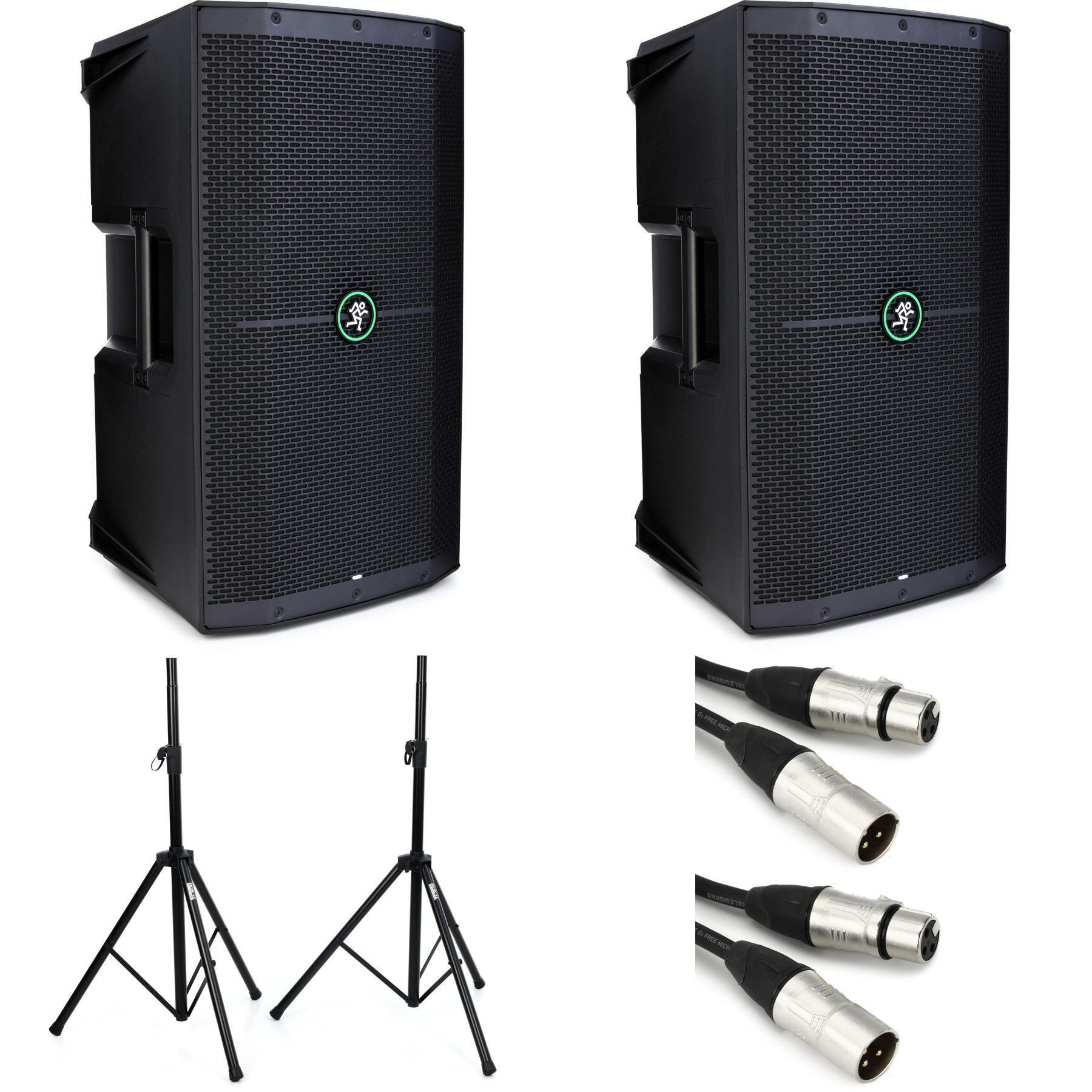Mackie Thump210XT Enhanced 1,400-watt 10-inch Powered Speaker Pair with ...