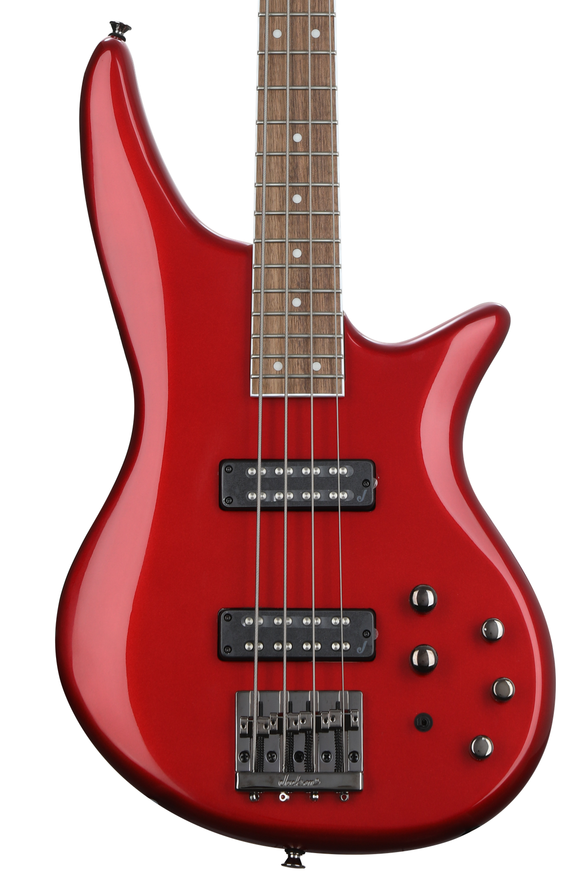 Jackson Spectra JS3 Bass Guitar - Metallic Red | Sweetwater