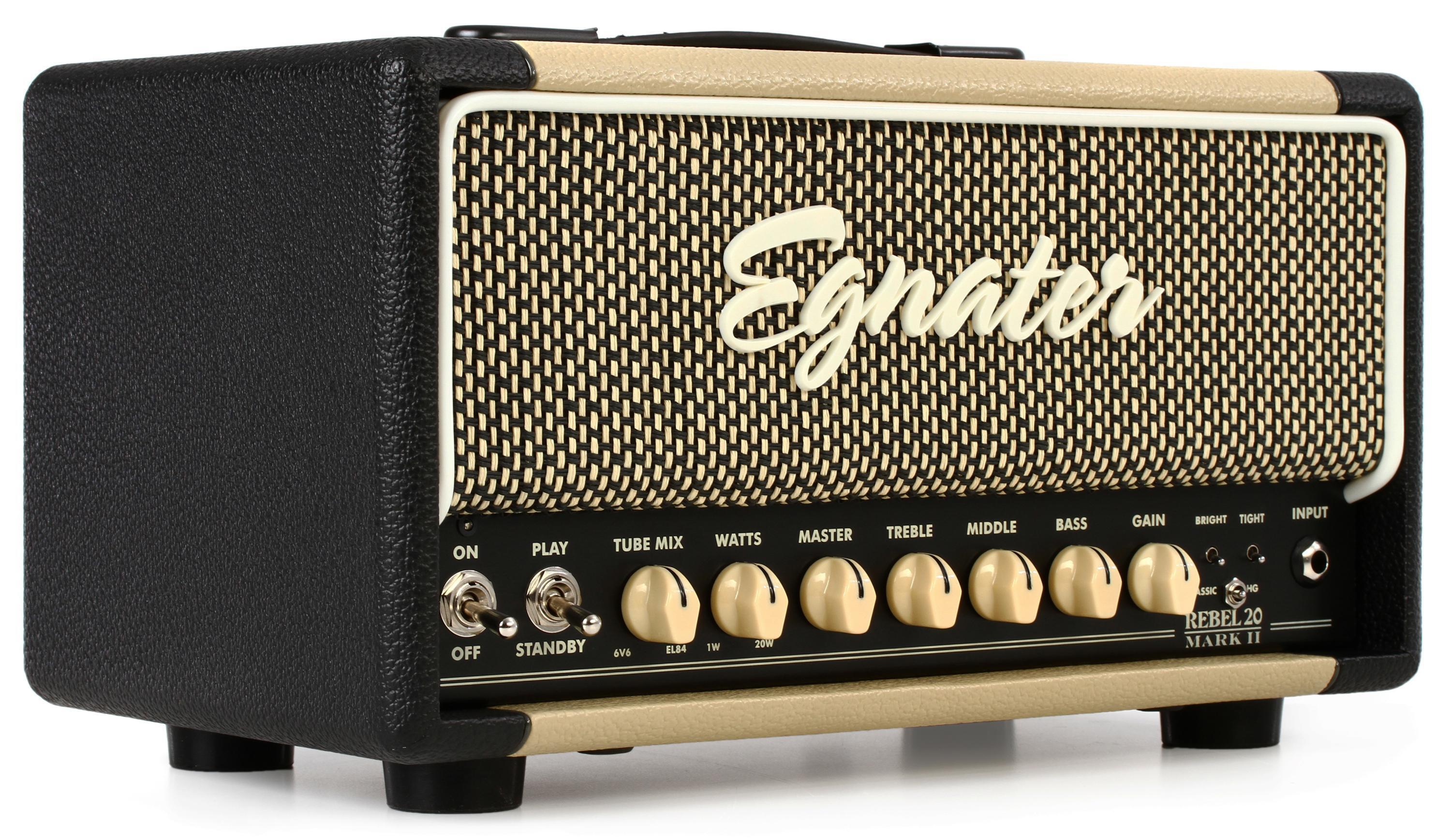 Egnater Rebel-20 Mark II 20-watt Tube Head | Sweetwater