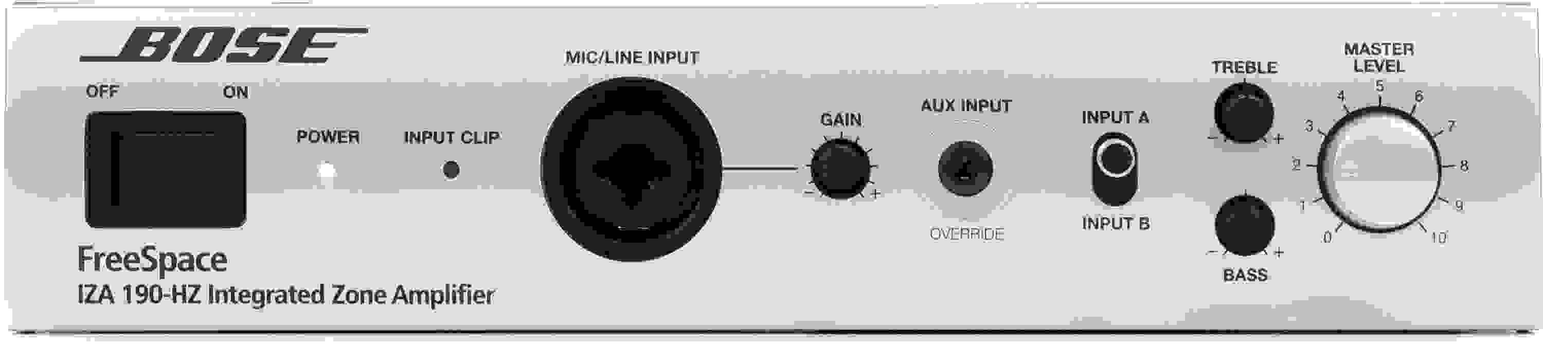 Bose Professional FreeSpace IZA 190-HZ Integrated Zone Amplifier | Sweetwater