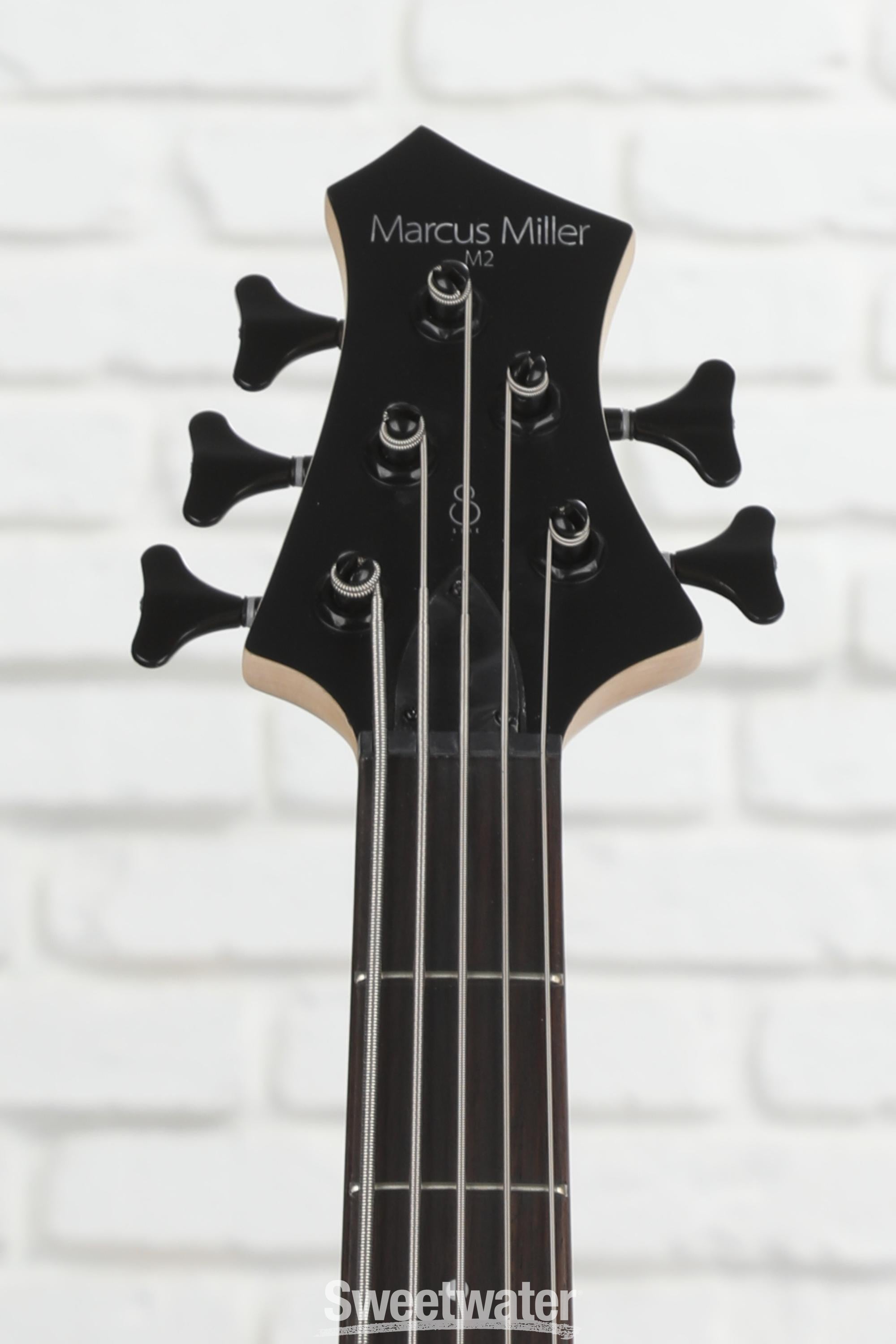 Sire Marcus Miller M2 5-string Bass Guitar - Transparent Black | Sweetwater