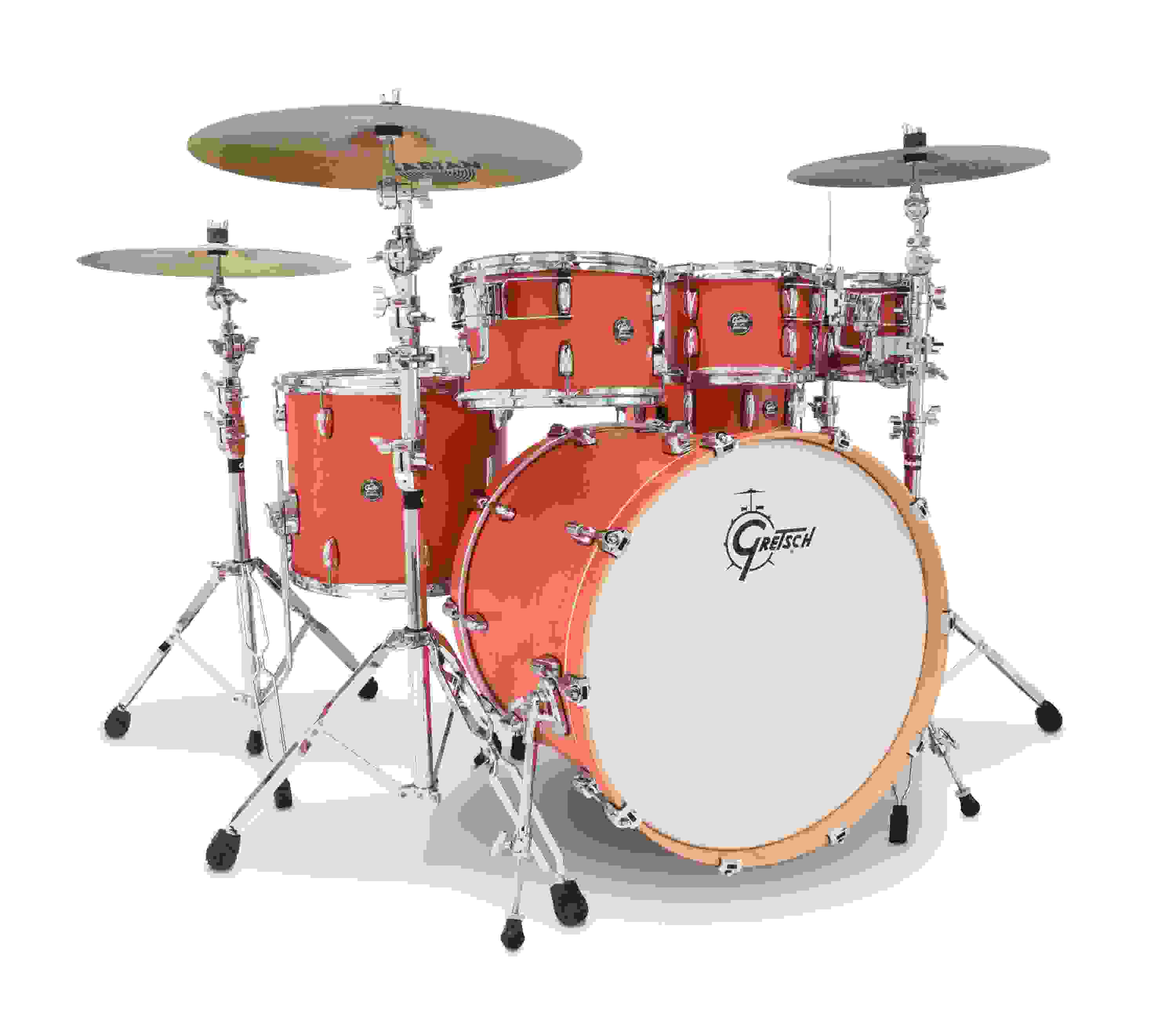 Gretsch Drums Marquee Shell Pack with Free 7"x8" Tom - 4-piece, Satin ...