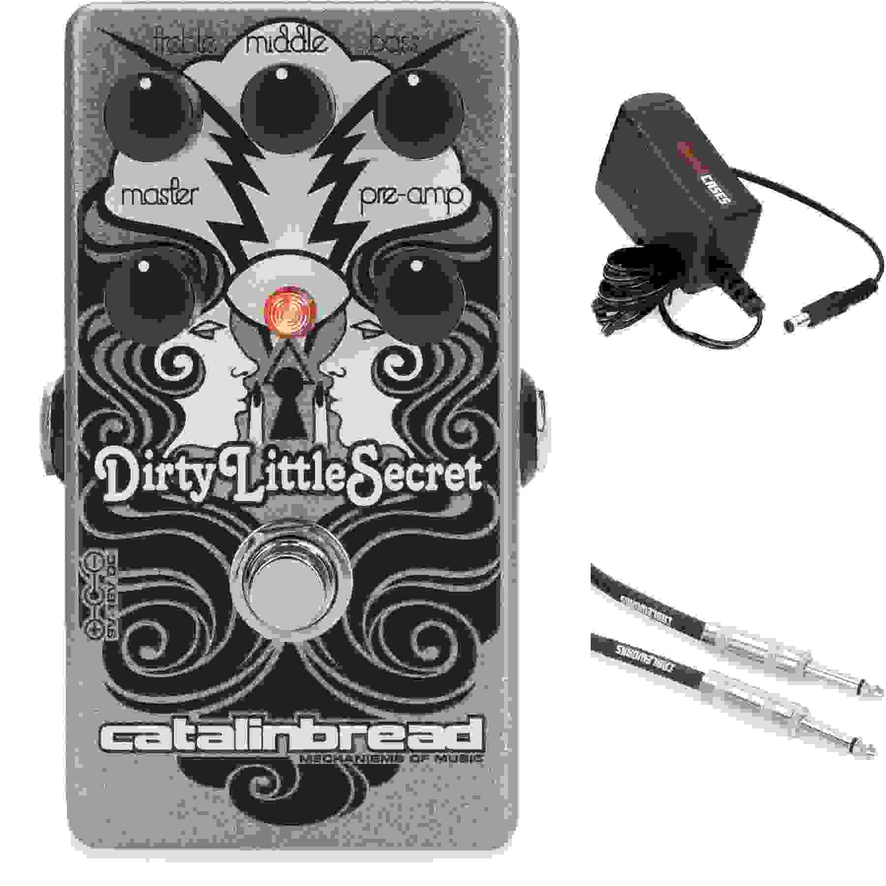 Catalinbread Dirty Little Secret Foundation Overdrive Pedal with Power ...