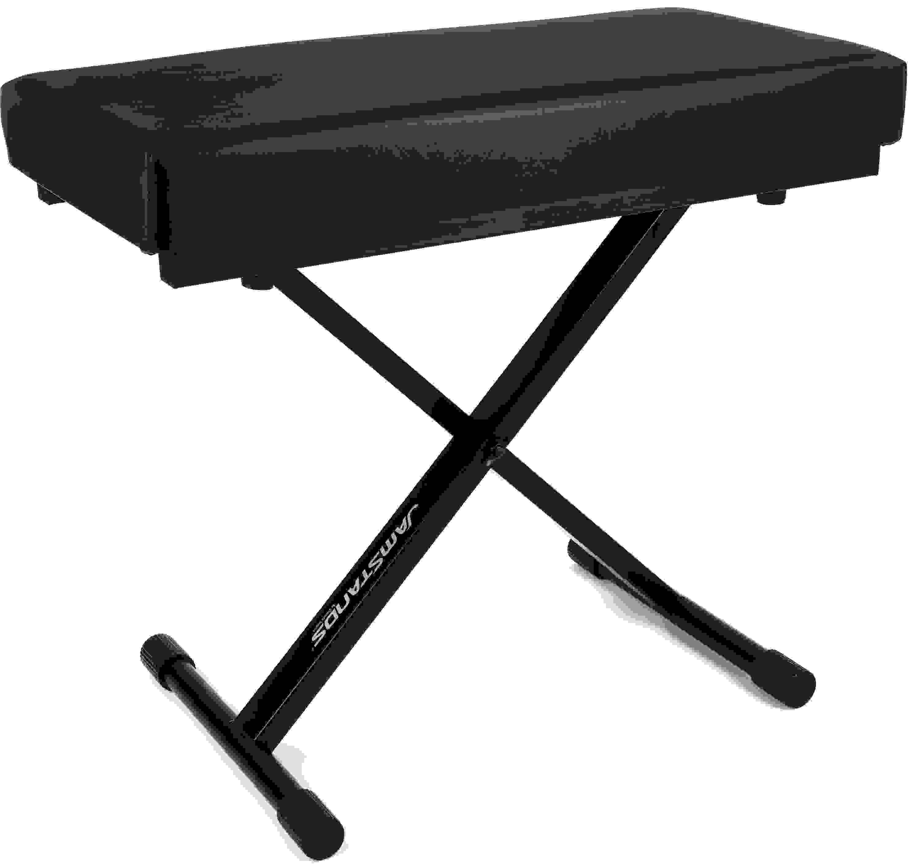 JamStands JS-XB-100-B Extra Capacity Keyboard Bench | Sweetwater