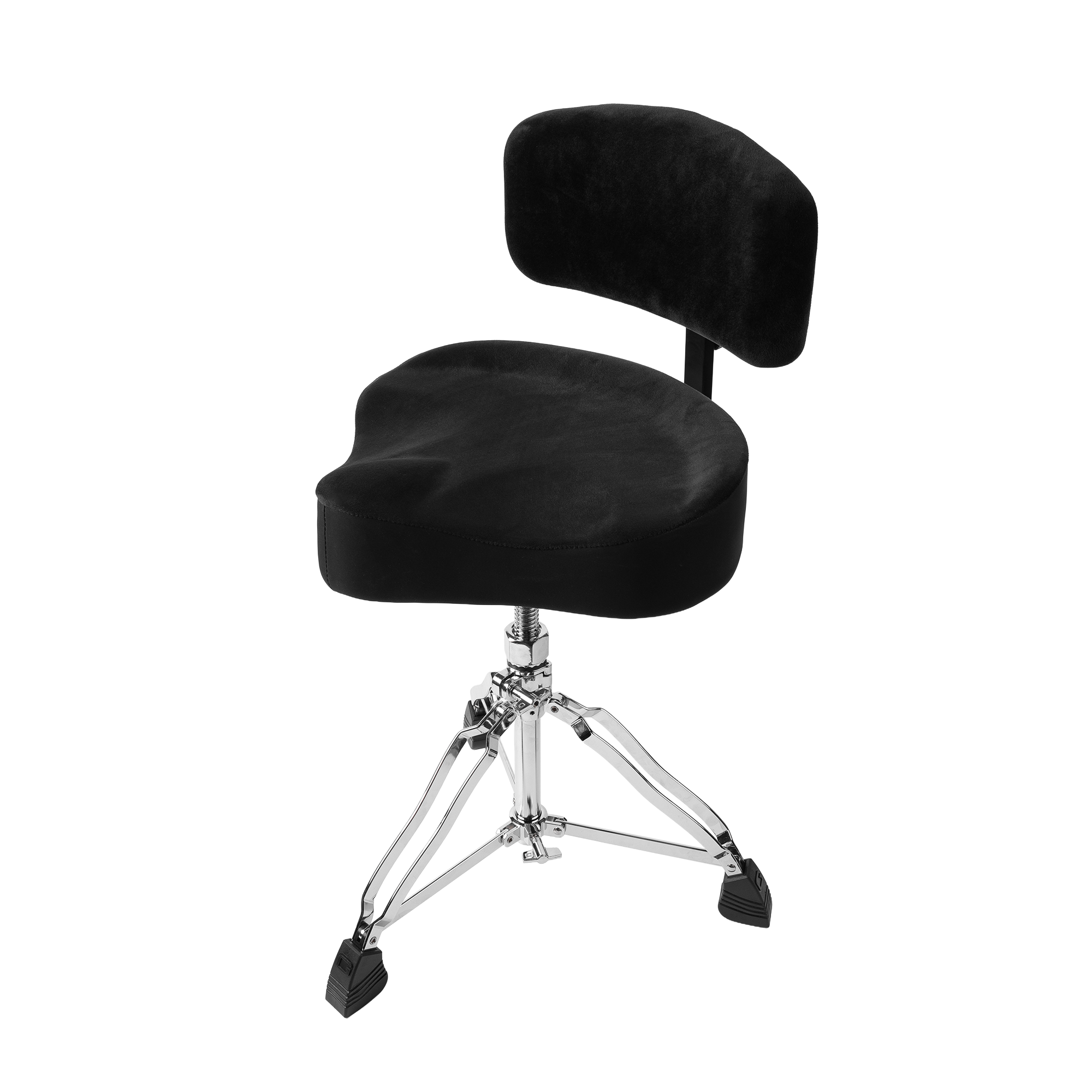 Gator Spindle Drum Throne and Backrest - Black | Sweetwater
