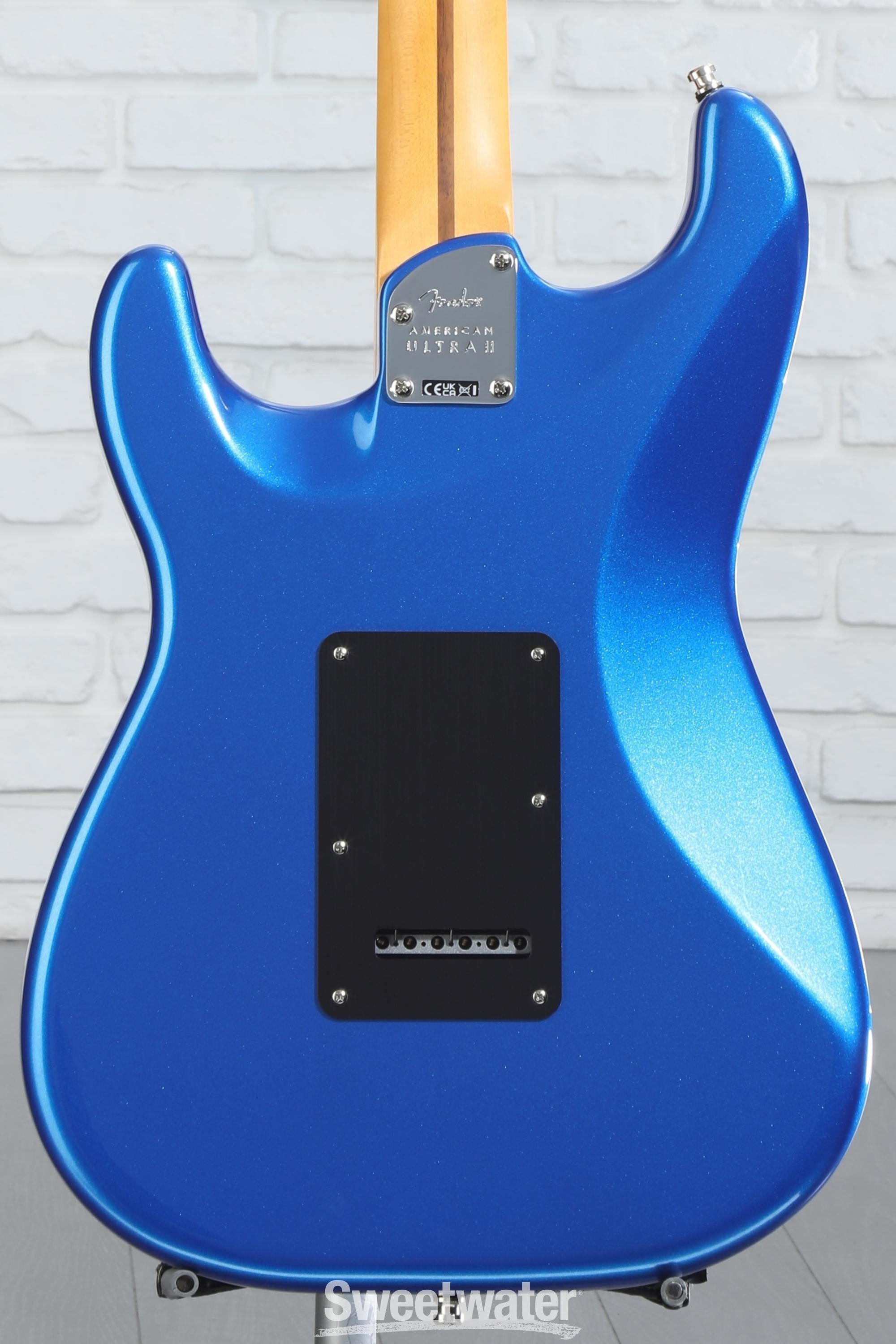 Fender American Ultra II Stratocaster Electric Guitar - Noble Blue ...