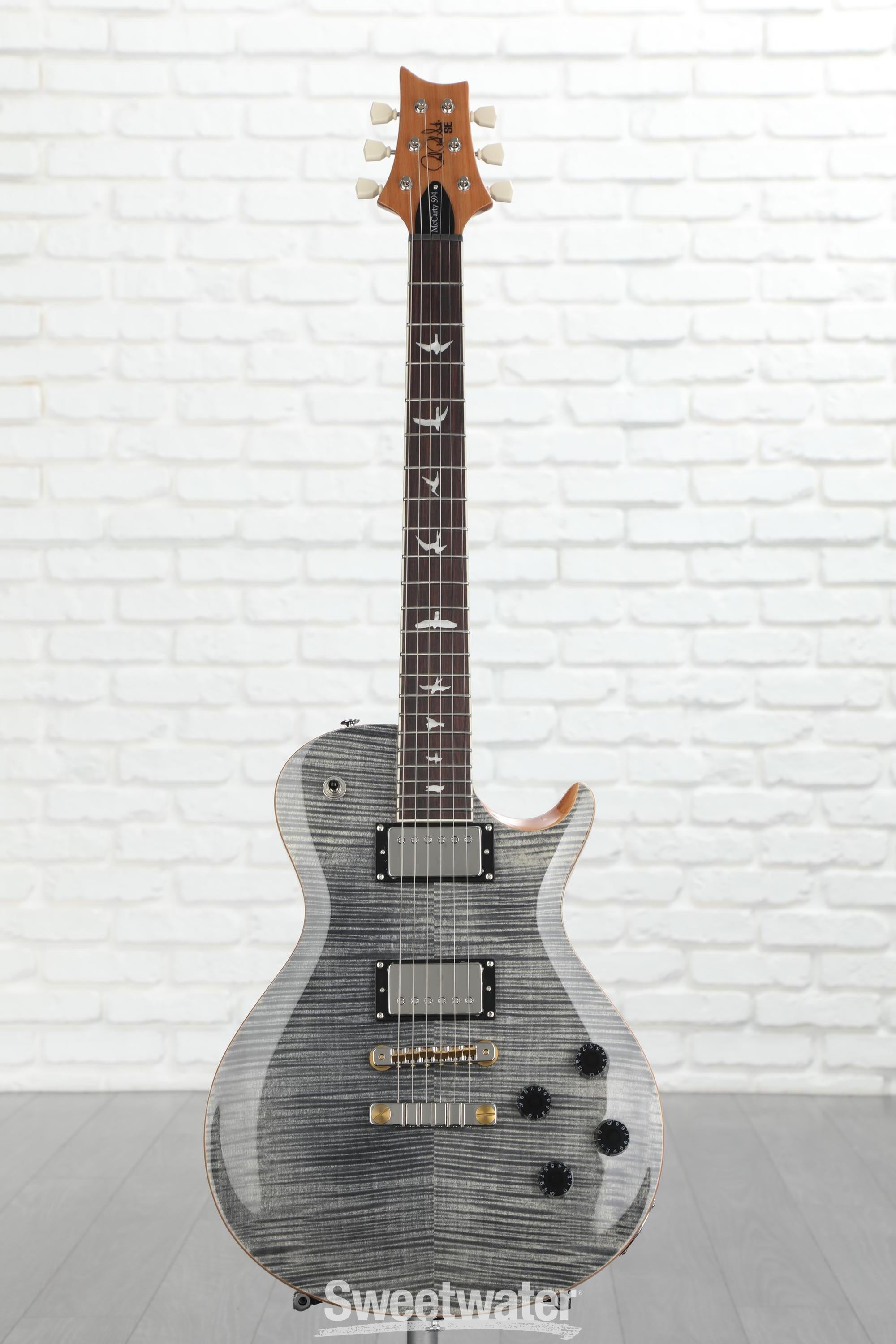 PRS SE McCarty 594 Singlecut Electric Guitar - Charcoal | Sweetwater