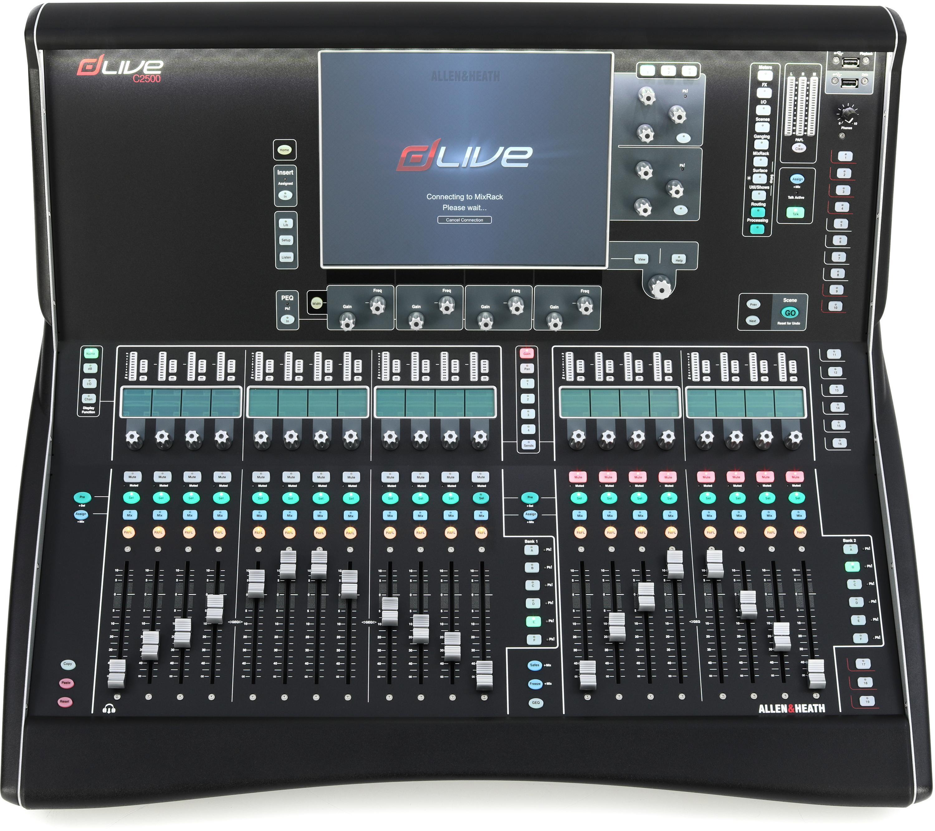 Allen & Heath dLive C2500 Control Surface for MixRack | Sweetwater