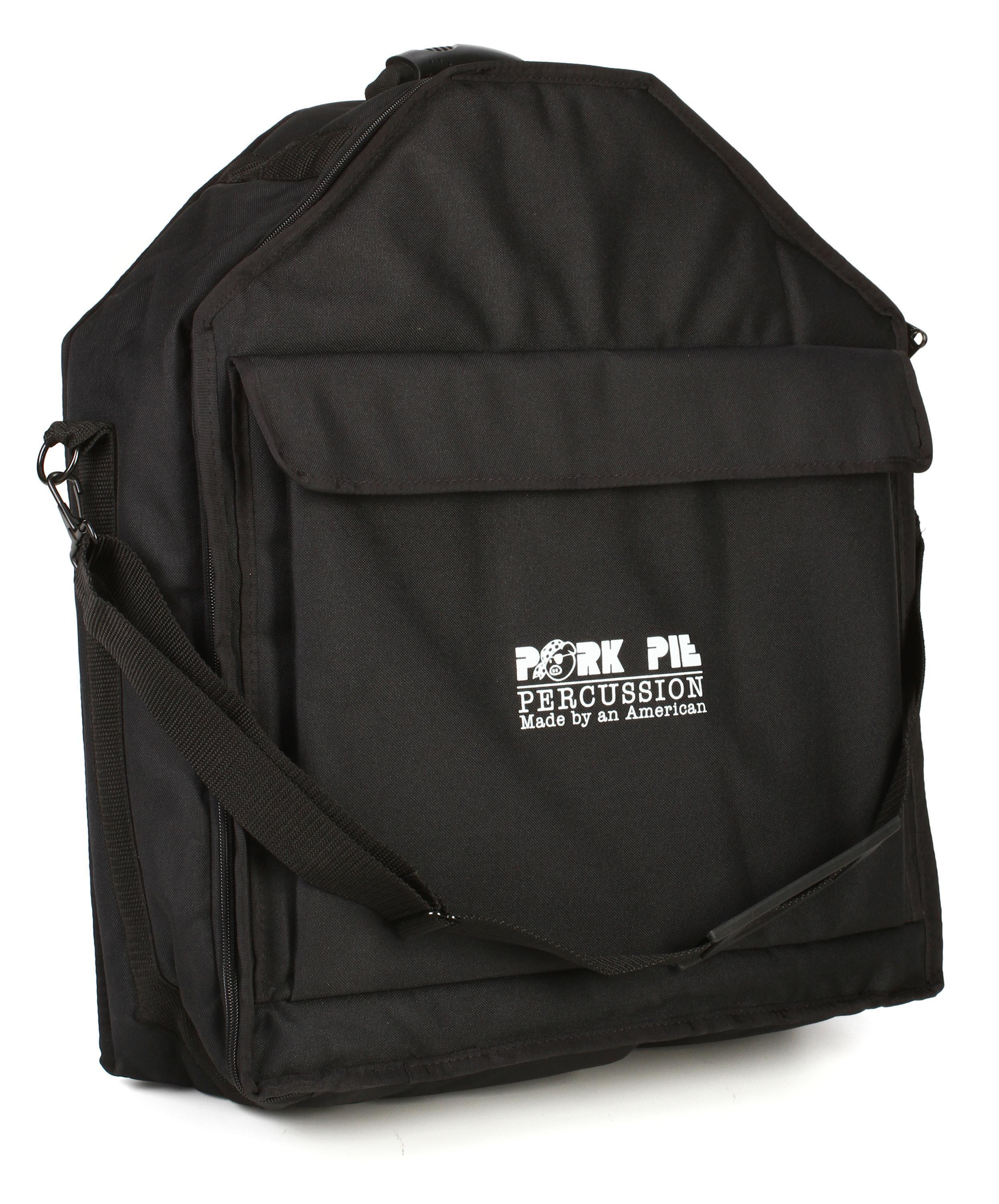 Pork Pie Percussion Pig Bag Drum Throne Bag - Black | Sweetwater