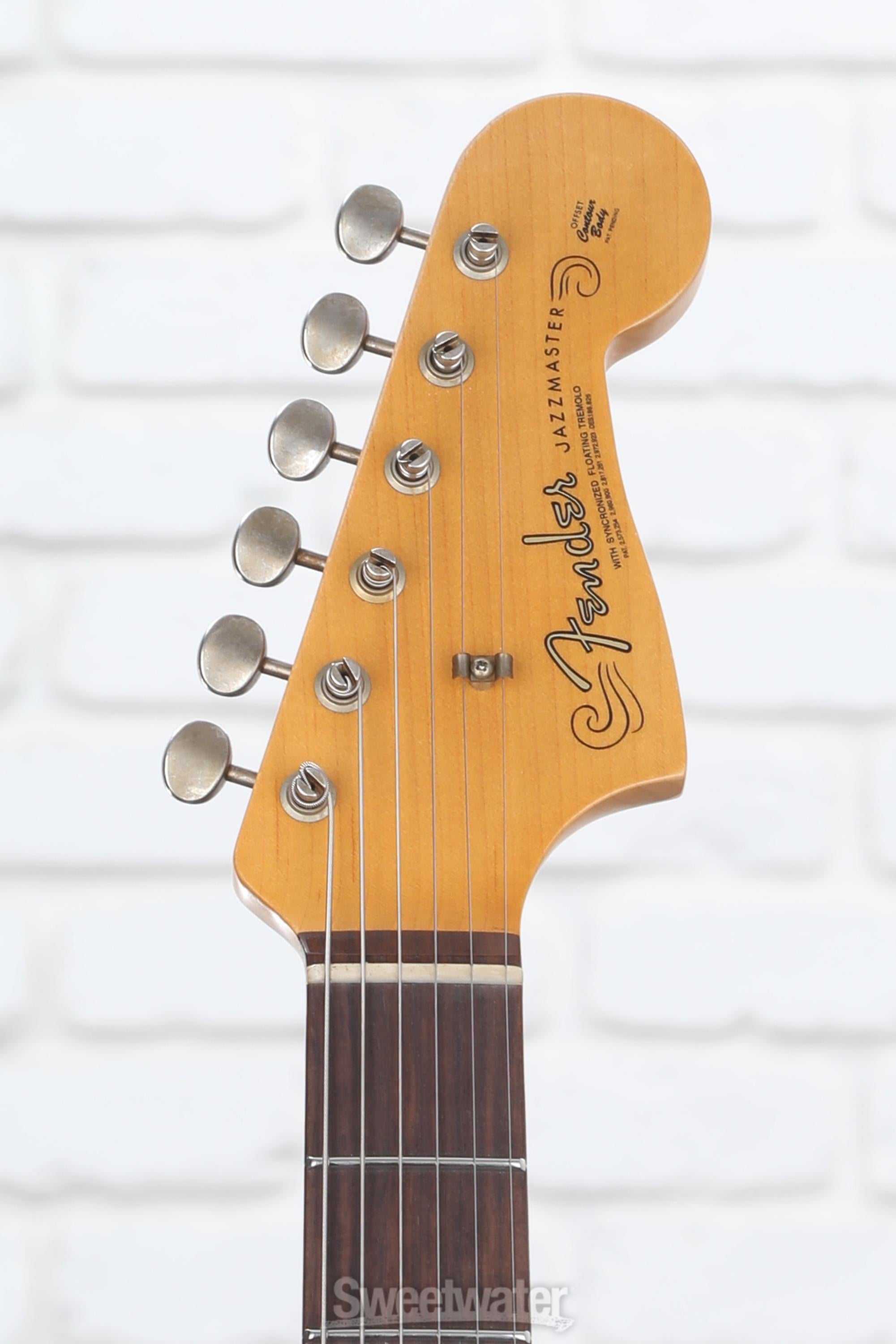 Fender Custom Shop '59 250K Jazzmaster Journeyman Relic Electric Guitar ...