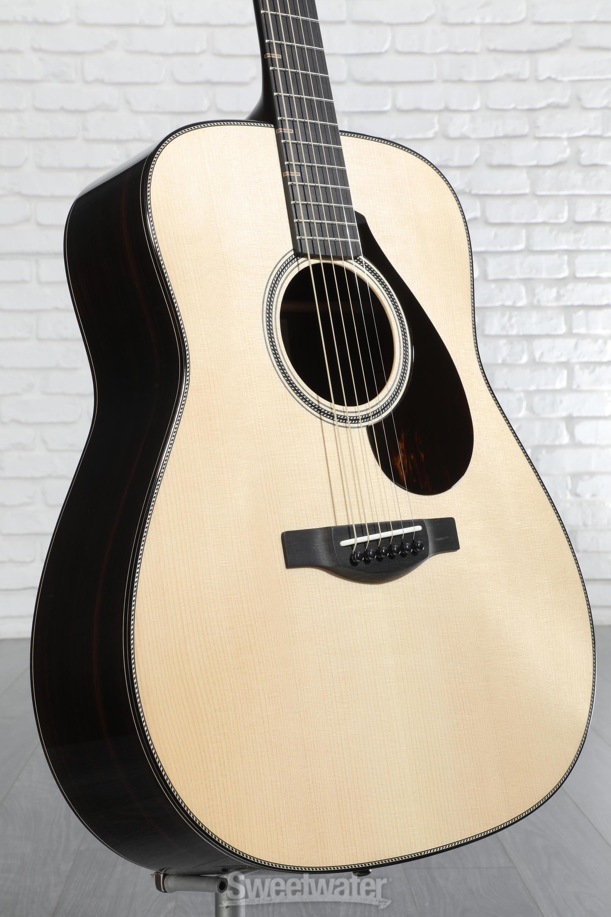 Yamaha FG9 R Acoustic Guitar - Natural | Sweetwater