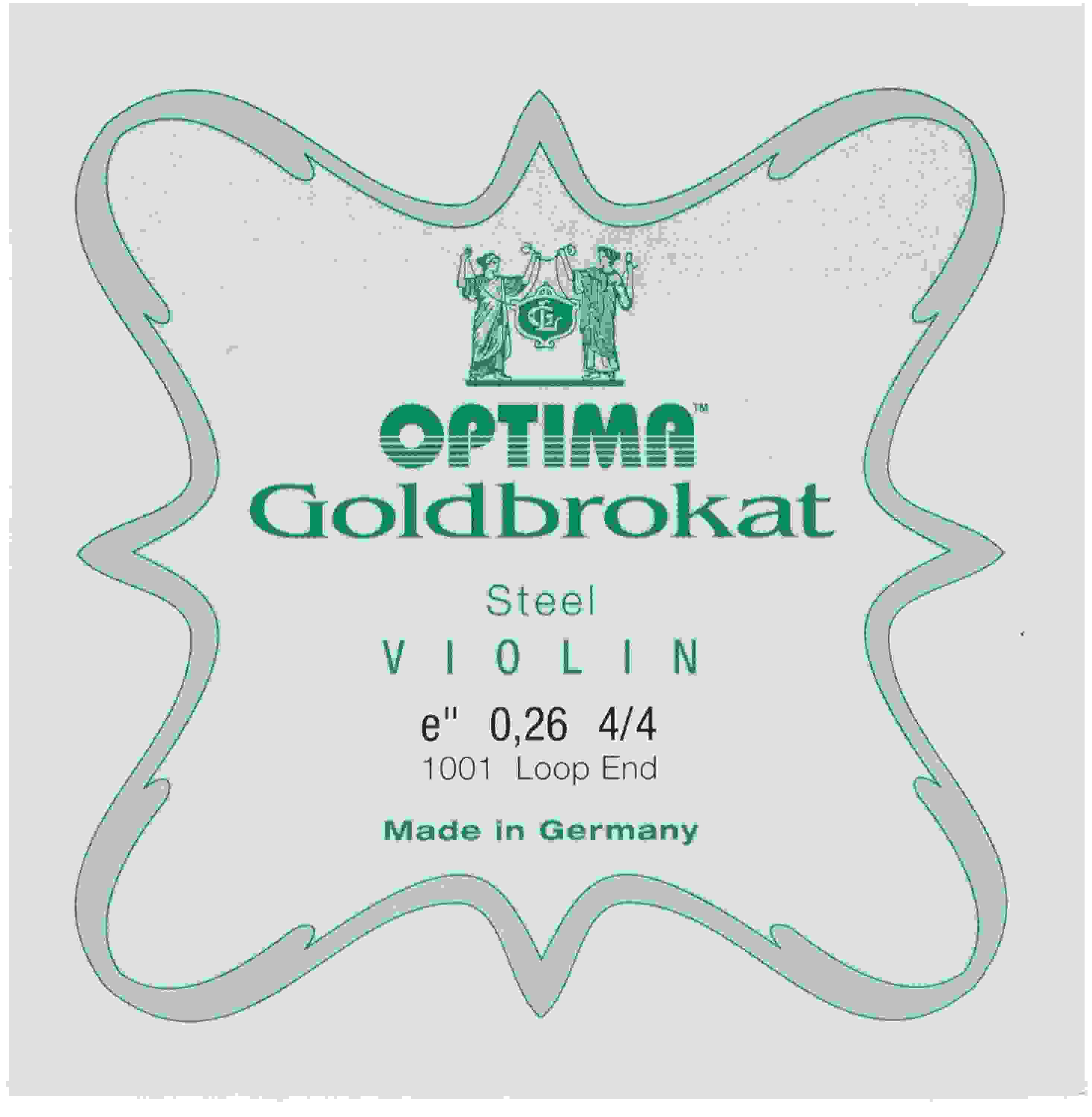 Optima Goldbrokat Violin E String - Loop End | Sweetwater